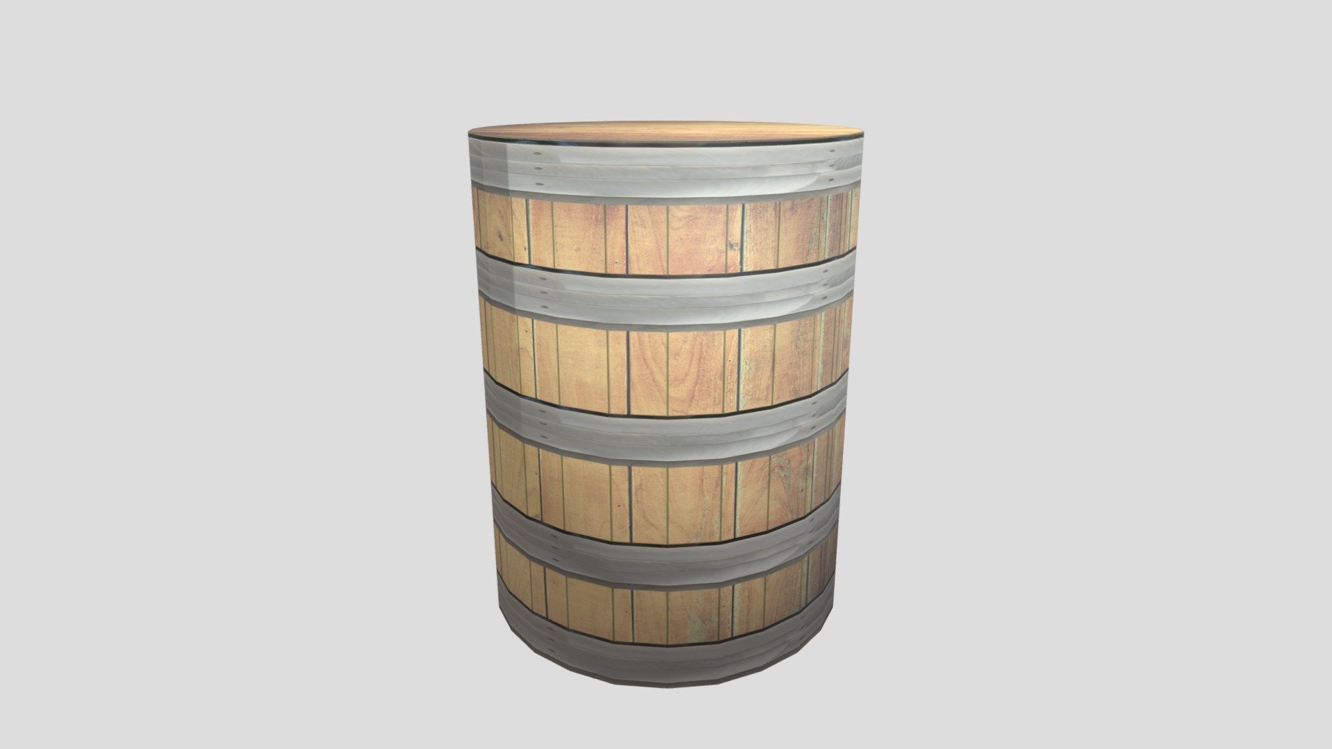 Barrel - Download Free 3D model by MayaPXN [eb8654e] - Sketchfab