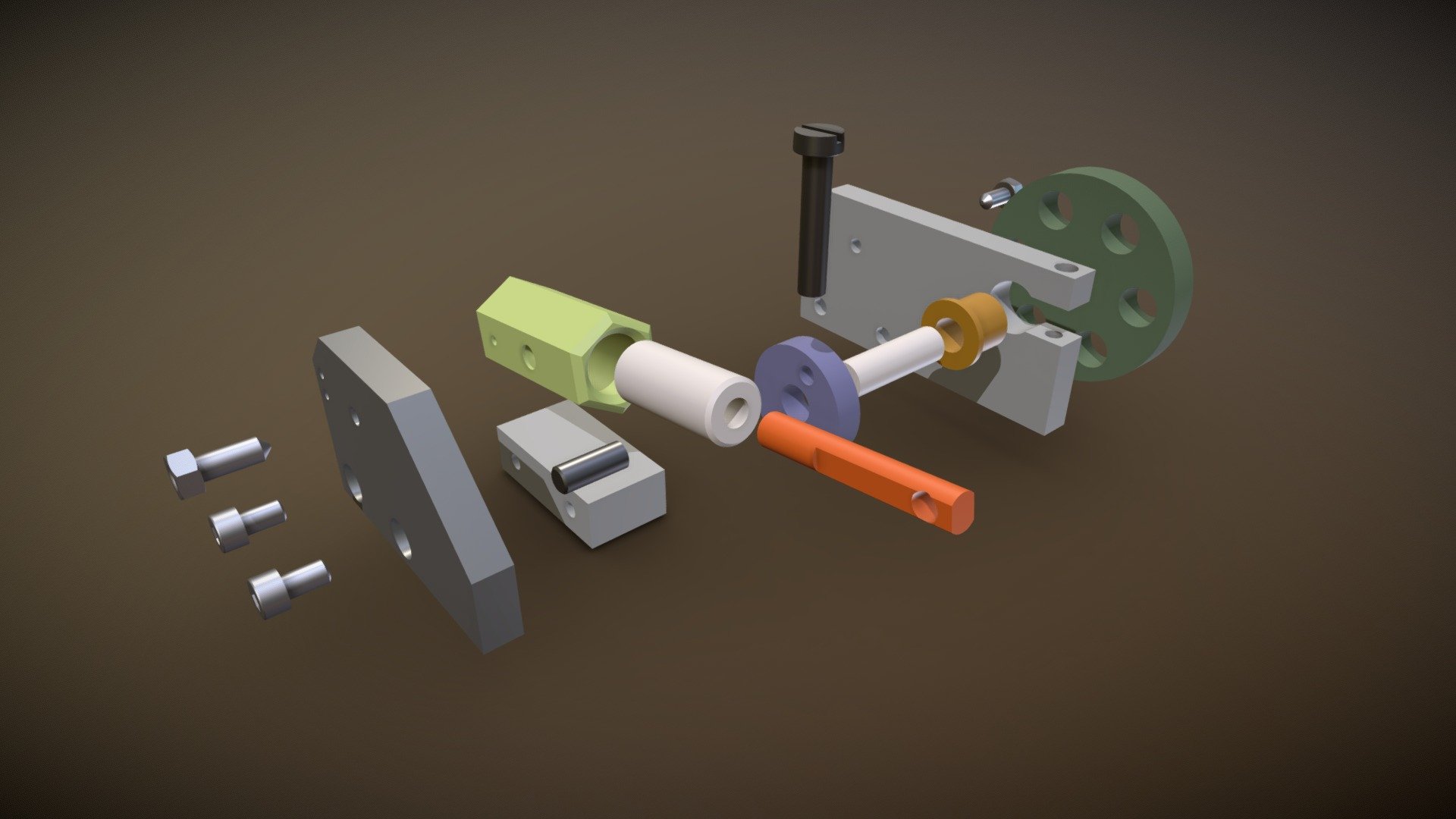 Persluchtmotor | Explosietekening - 3D model by Stichting Consortium Beroepsonderwijs (@scb3d ...