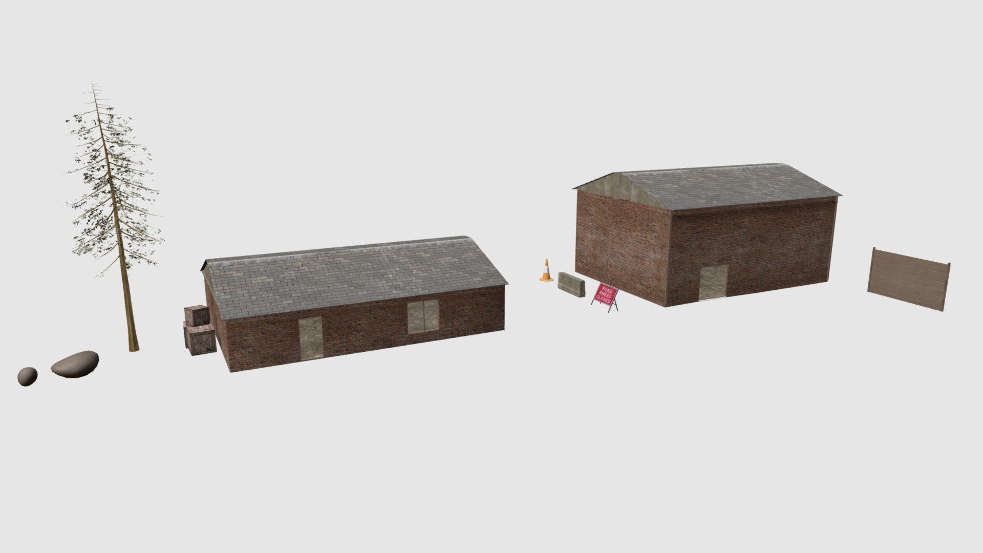 Zombie survival asset pack - Buy Royalty Free 3D model by Liam kendall ...