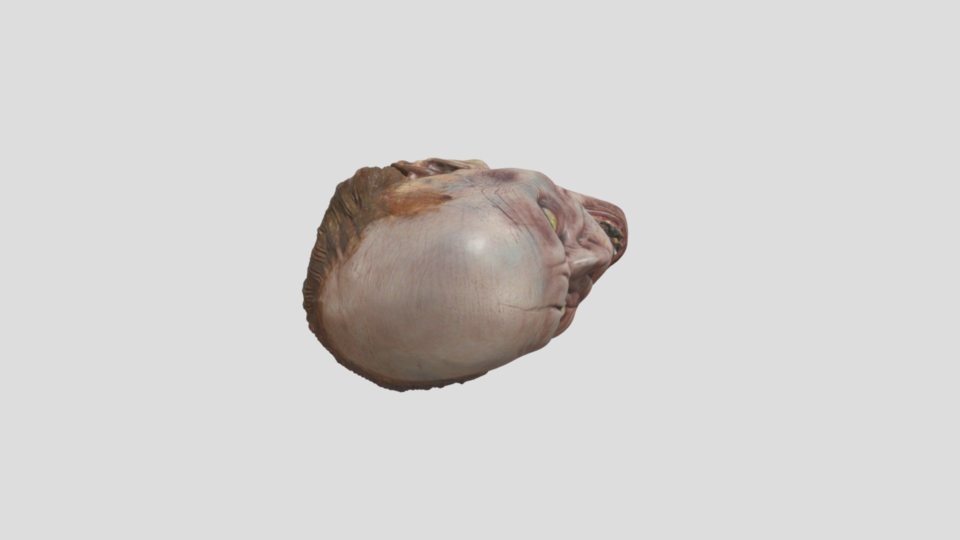 Zombie Head - 3D model by diaelthomas [eb88ce3] - Sketchfab