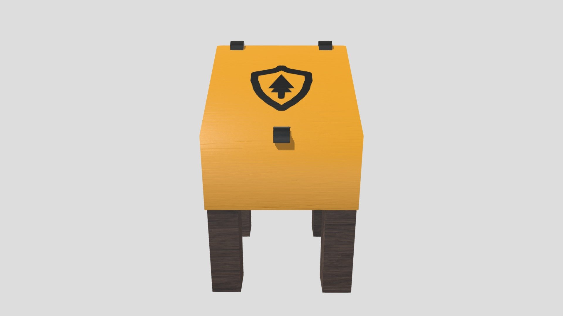 Third homework -《看火人》中的補給箱 (Box from《Firewatch》) - 3D model by IvanXie ...