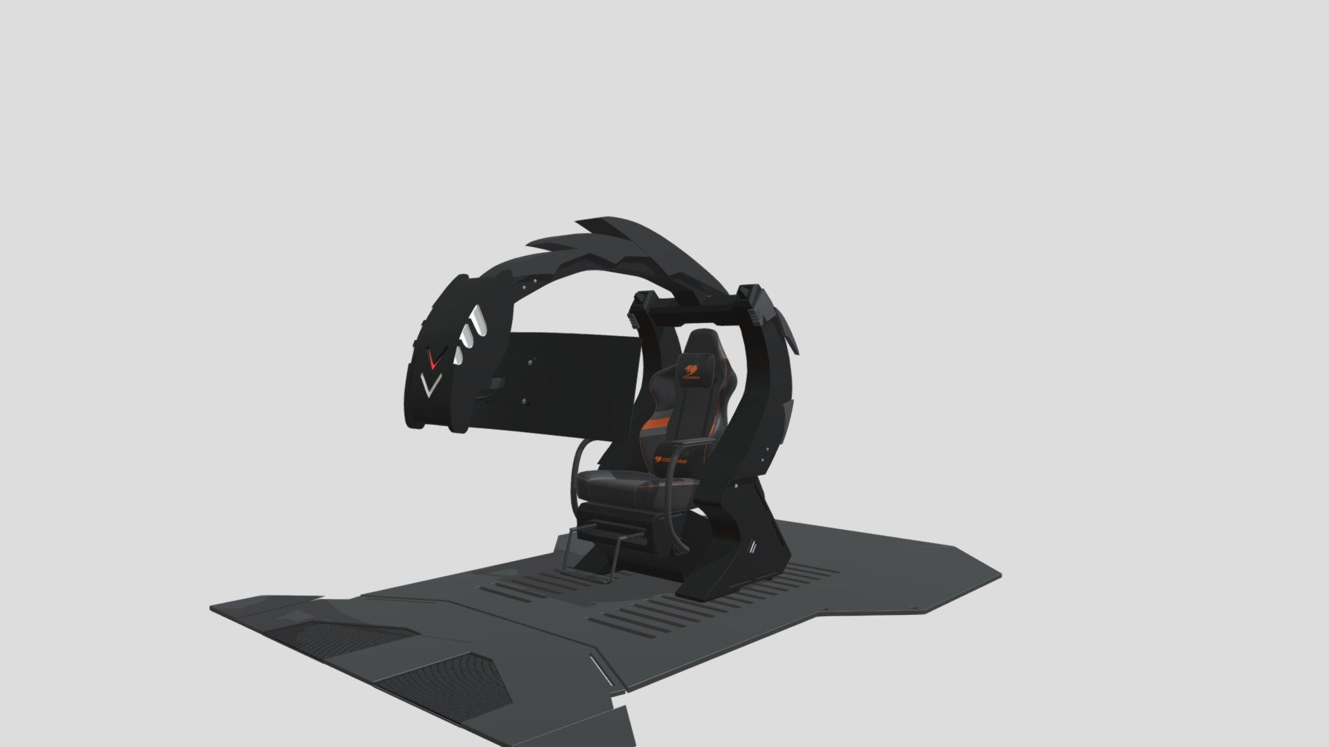 Gaming Chair - Download Free 3D model by Rachit Pareek (@rachitpareek04 ...