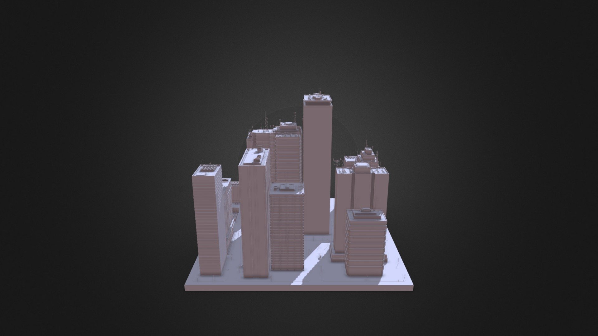 City - Download Free 3D model by UL (@unmanned.lifemail) [eb89b3e ...