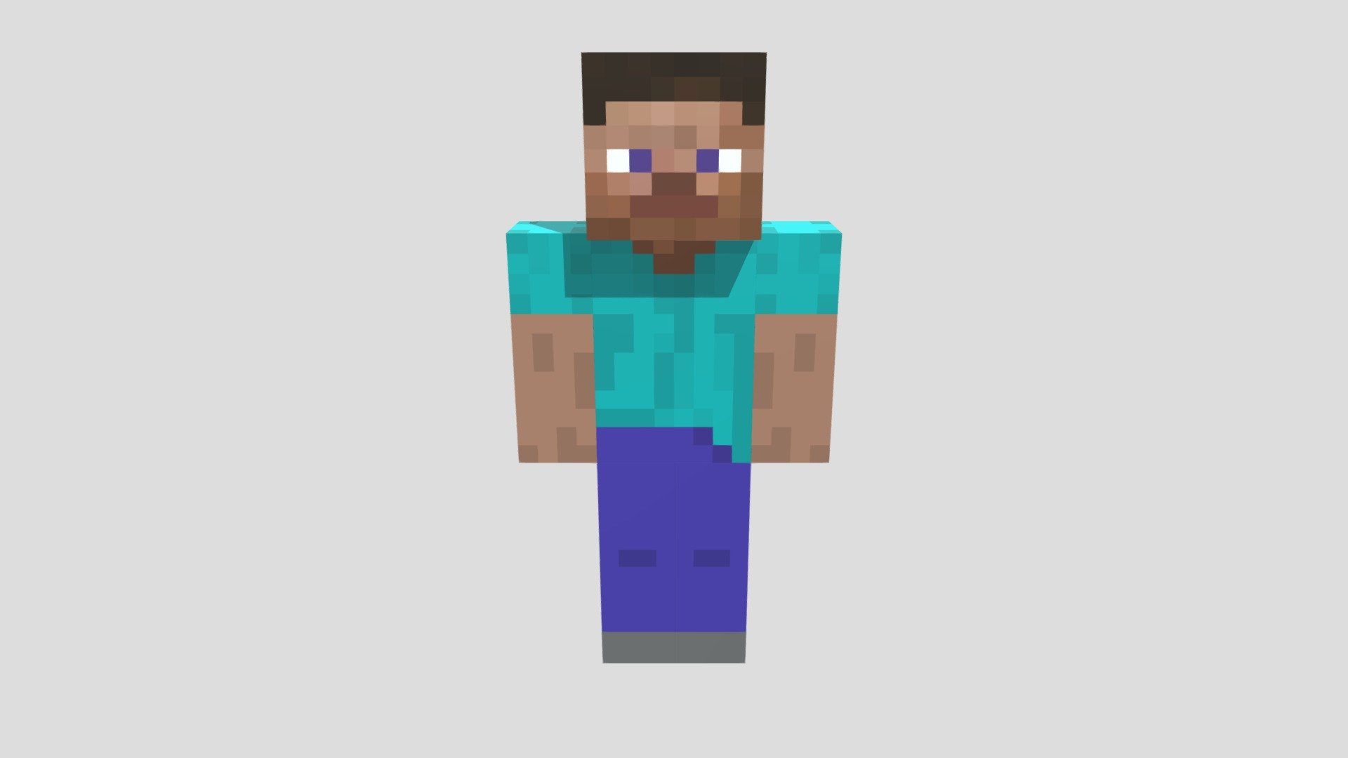 Minecraft Steve - Download Free 3D model by Minecraft_Master ...