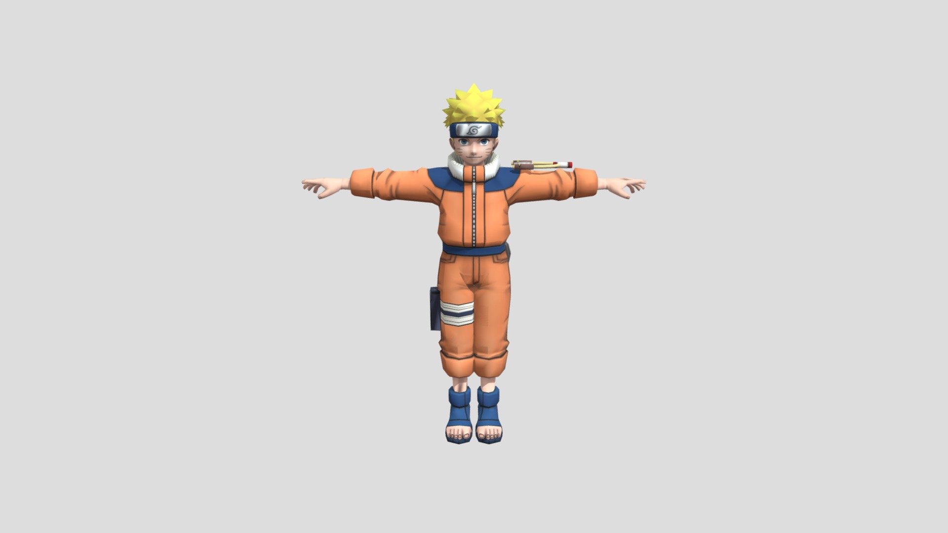 Naruto - Download Free 3D model by Tigerar1 (@allanromanreyes) [eb8c3f9 ...
