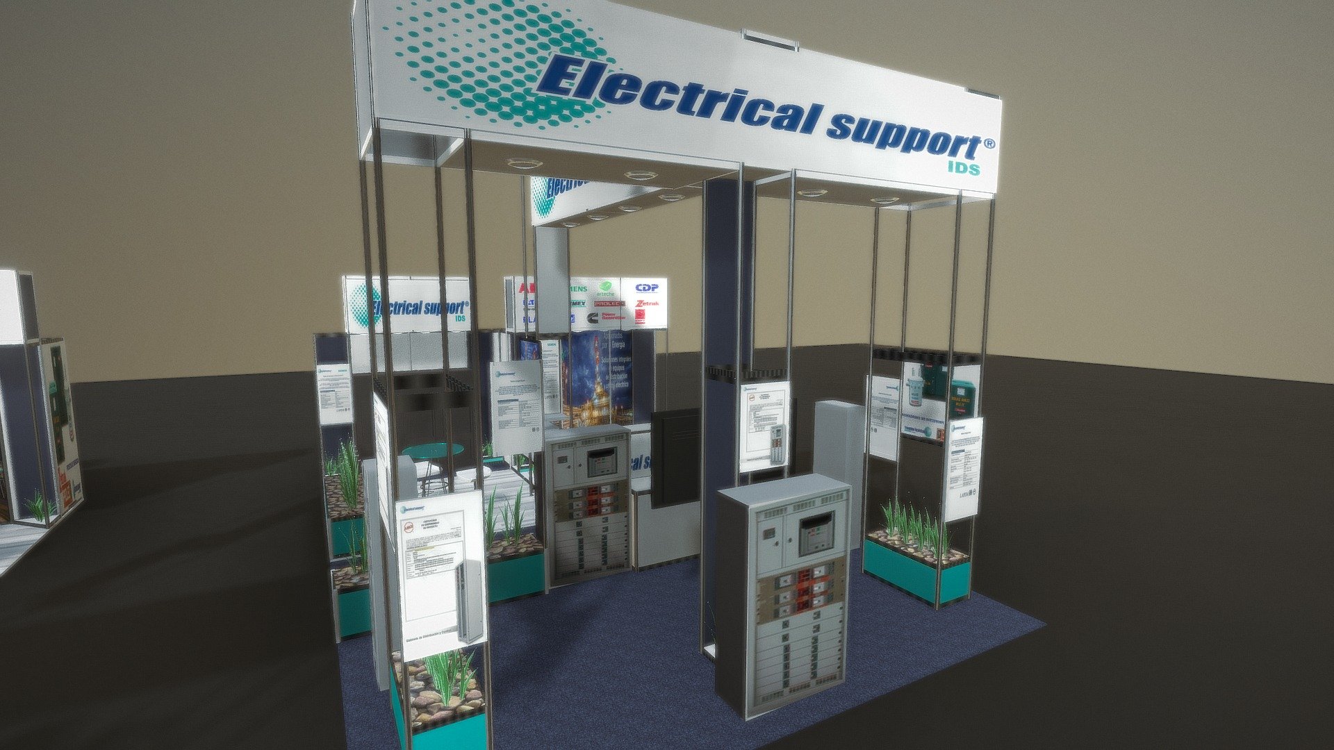 Electrical support - 3D model by espacios&exhibición (@renechavez ...