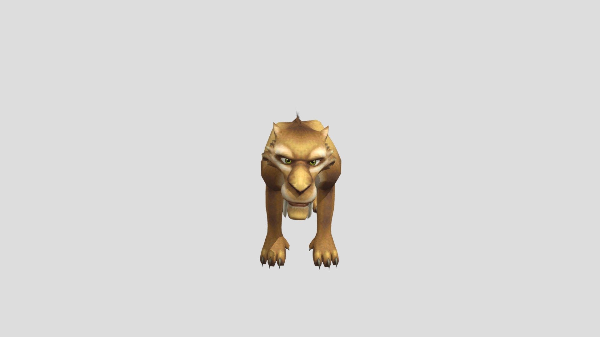 Diego From Ice Age 2 The Meltdown - Download Free 3D model by kyle ...