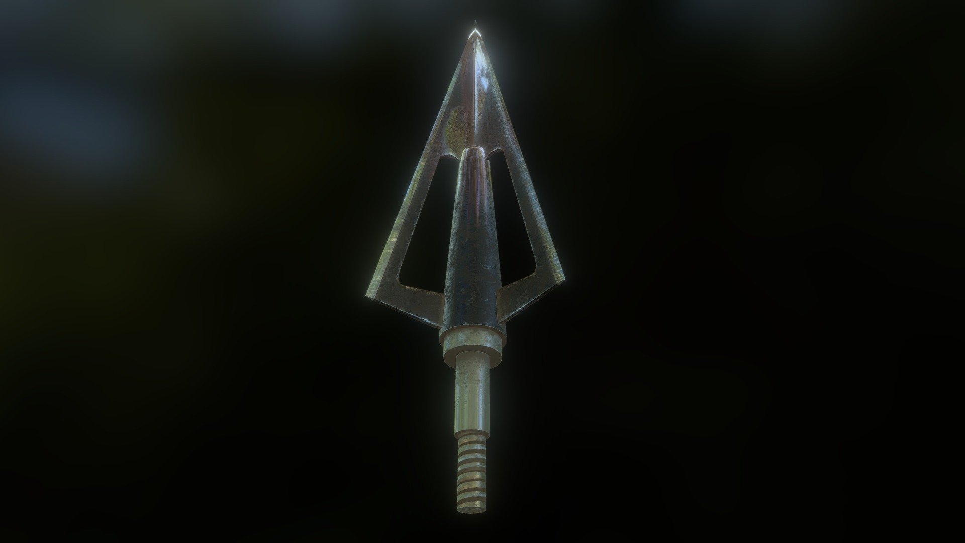 Arrow Broadhead - 3D model by Cigec Studio (@cigec) [eb8cc47] - Sketchfab