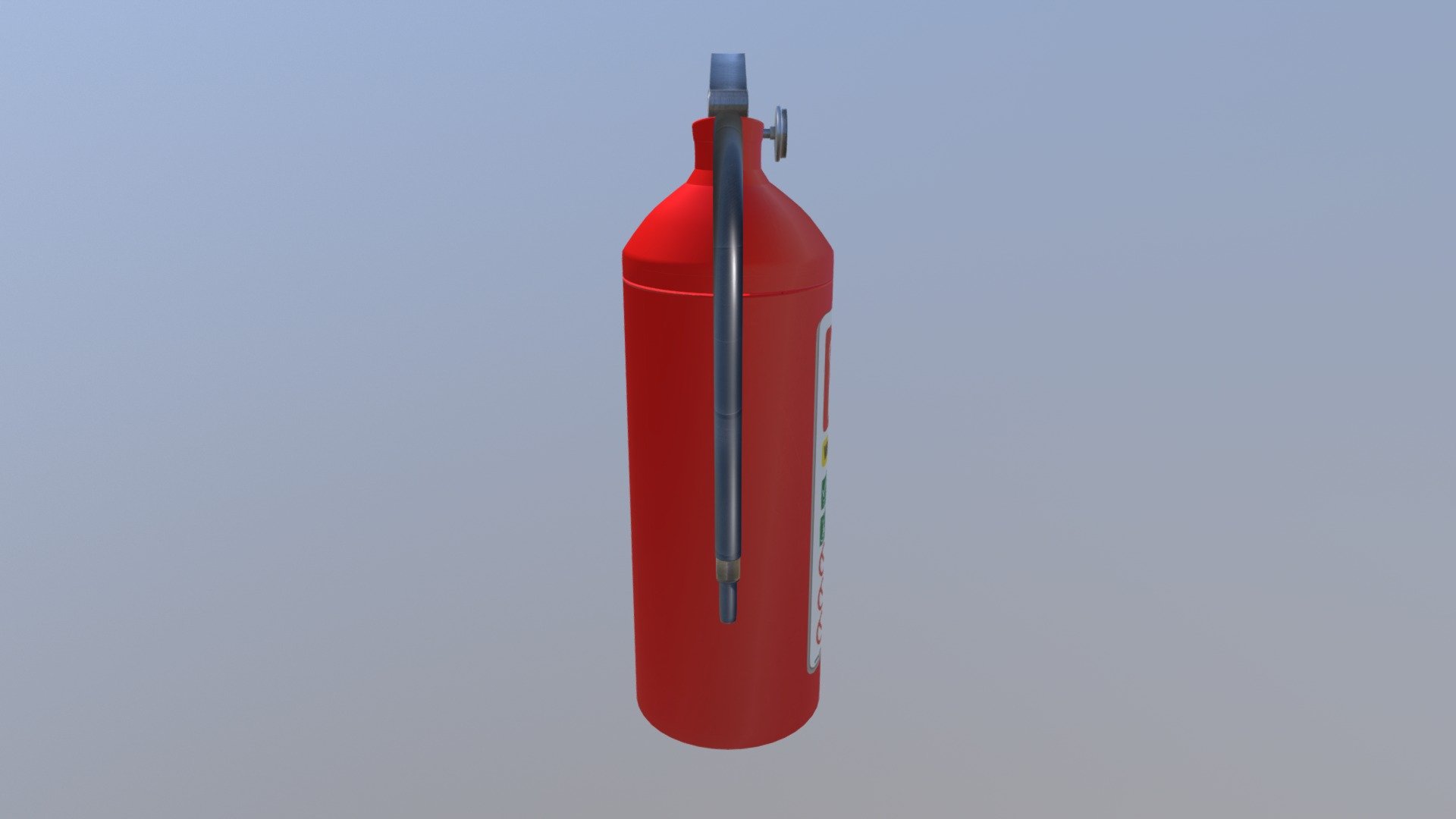 Fire Extinguisher - 3D model by DamienNot [eb8e4c3] - Sketchfab