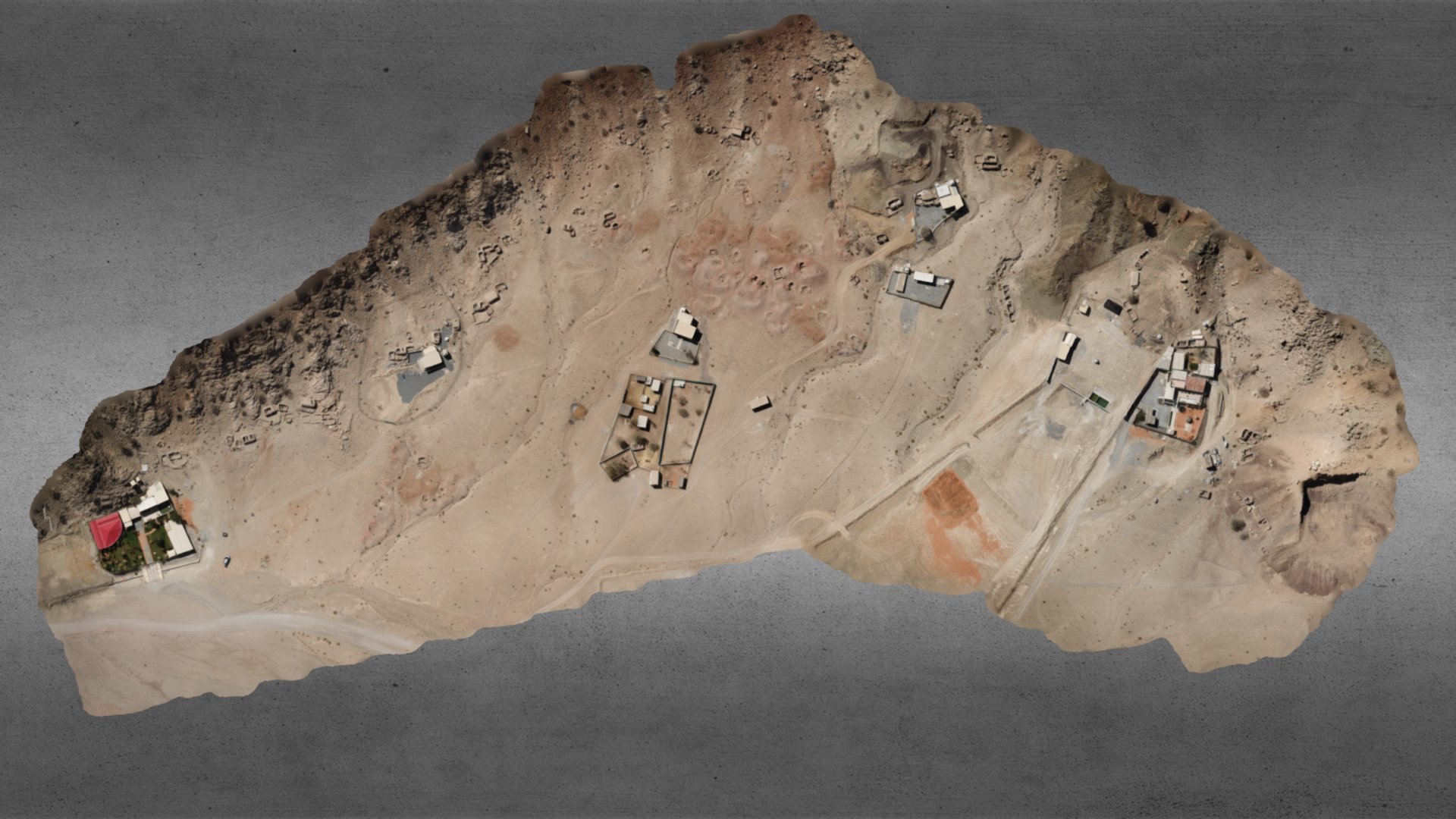 Wadi Haqil - 3D model by Fabien Lesguer (@abefin) [eb8e5c2] - Sketchfab