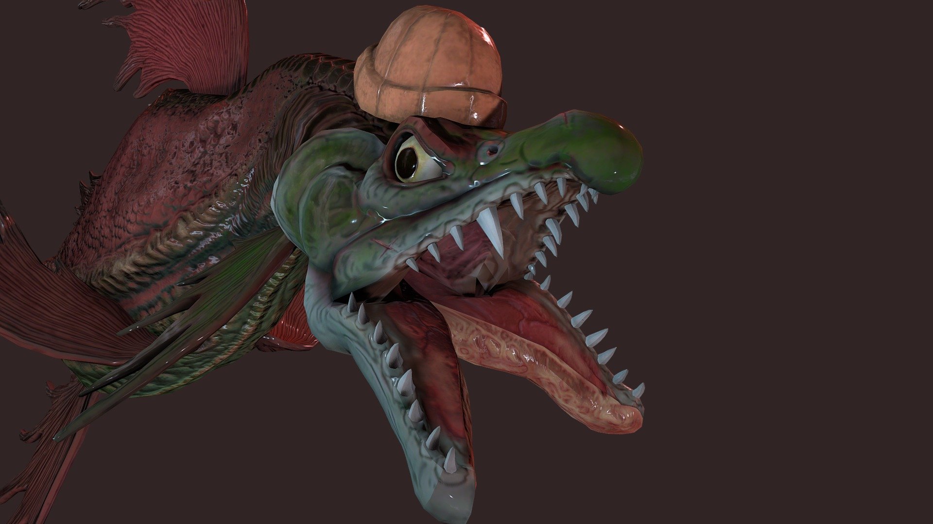 Happy's Humble Burger Farm - Evil Sammy - Download Free 3D model by MG ...