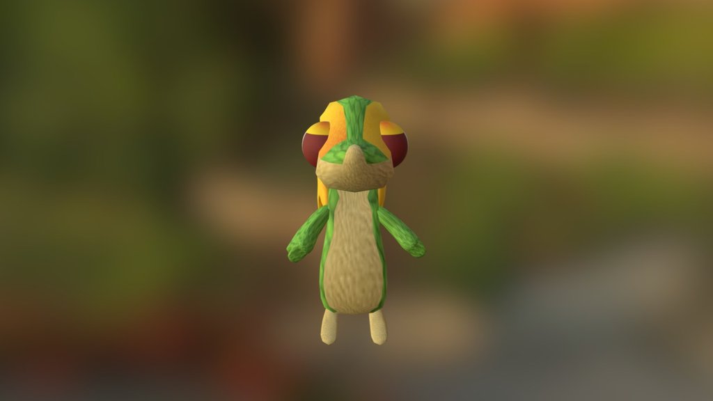 snivy trabajo final - 3D model by arthurzav [eb8f6f5] - Sketchfab