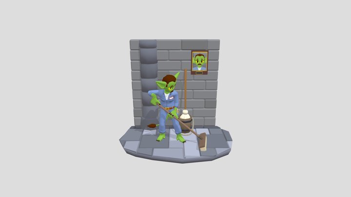 Janitor 3D models - Sketchfab