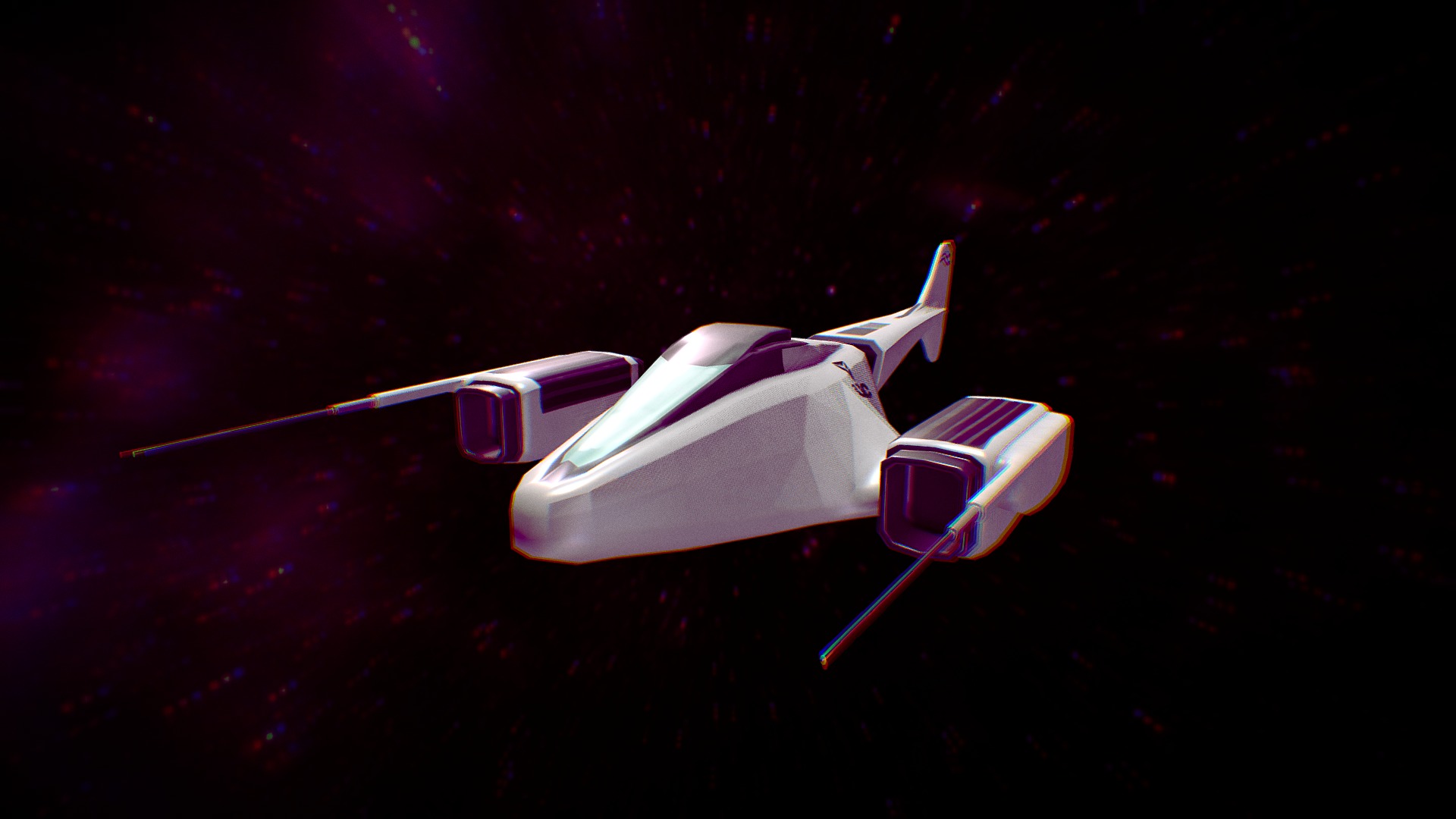 Spaceship - 3D model by pbuzarra [eb90b90] - Sketchfab