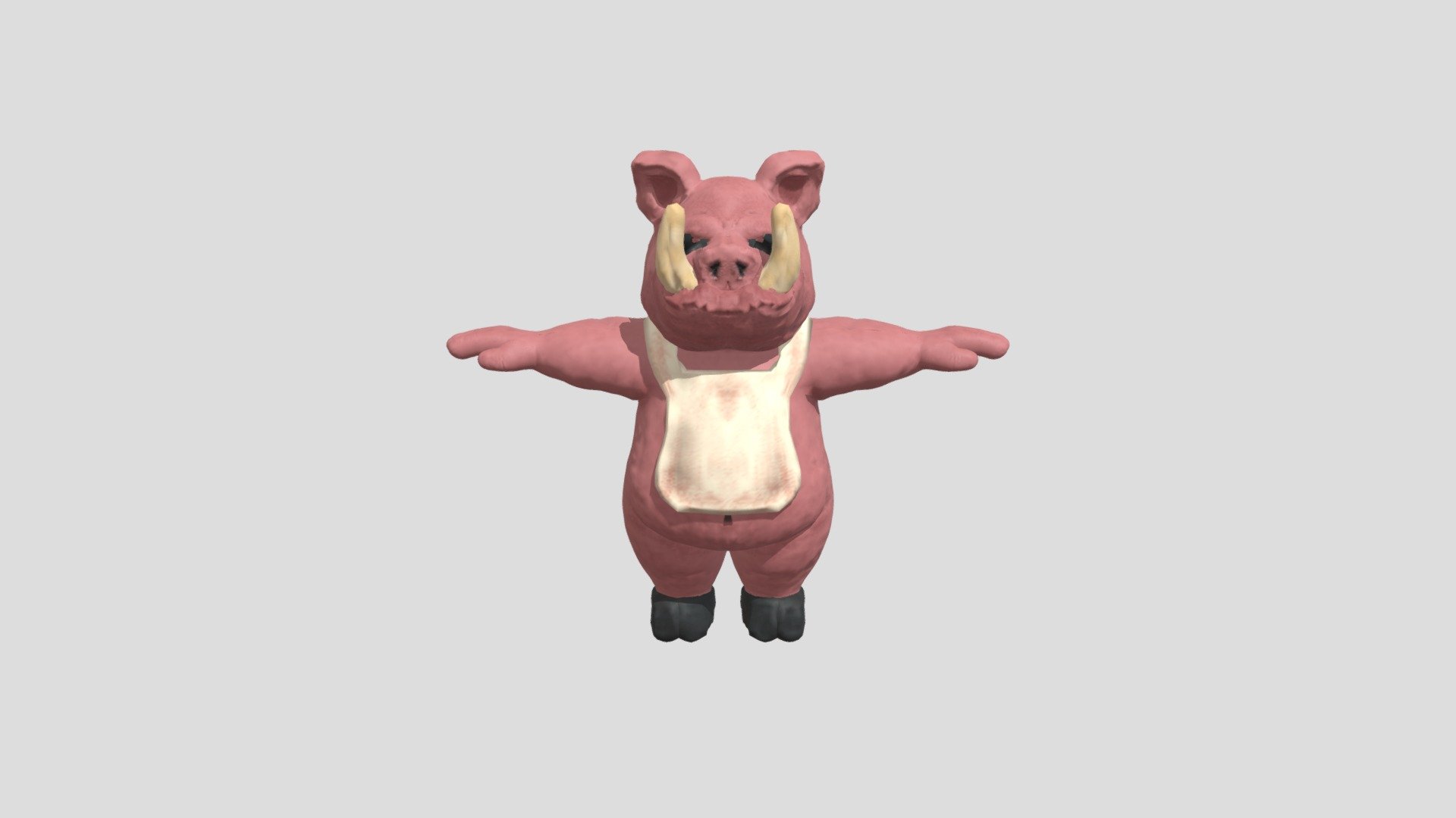 ButcherPIG - 3D model by 2Y0UNG [eb9354f] - Sketchfab