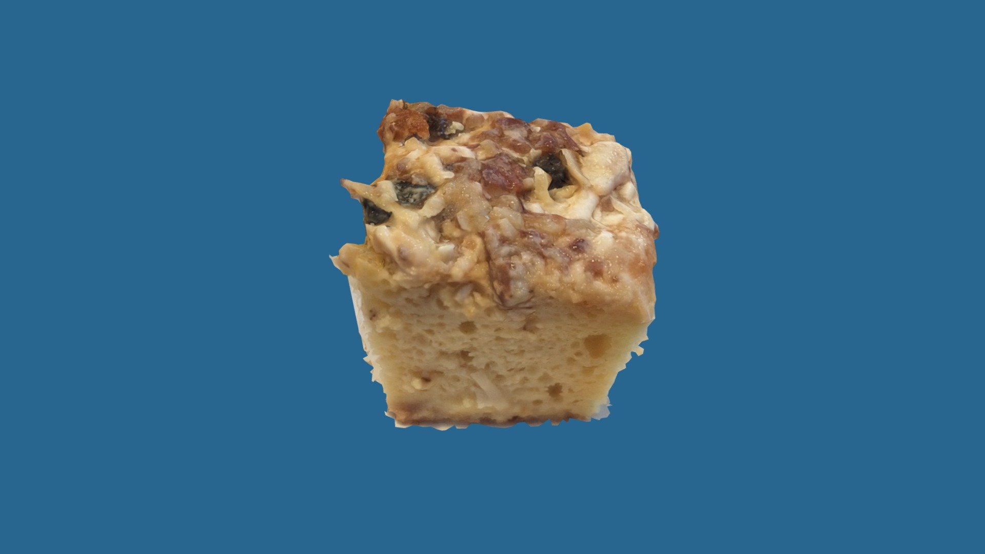 Mexican Rum Cake with Coconut and Raisin - 3D model by Rosalie Yu ...