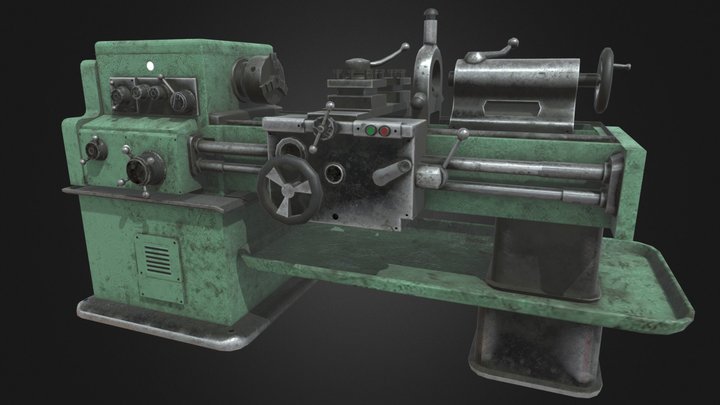 Lathe 3D models - Sketchfab
