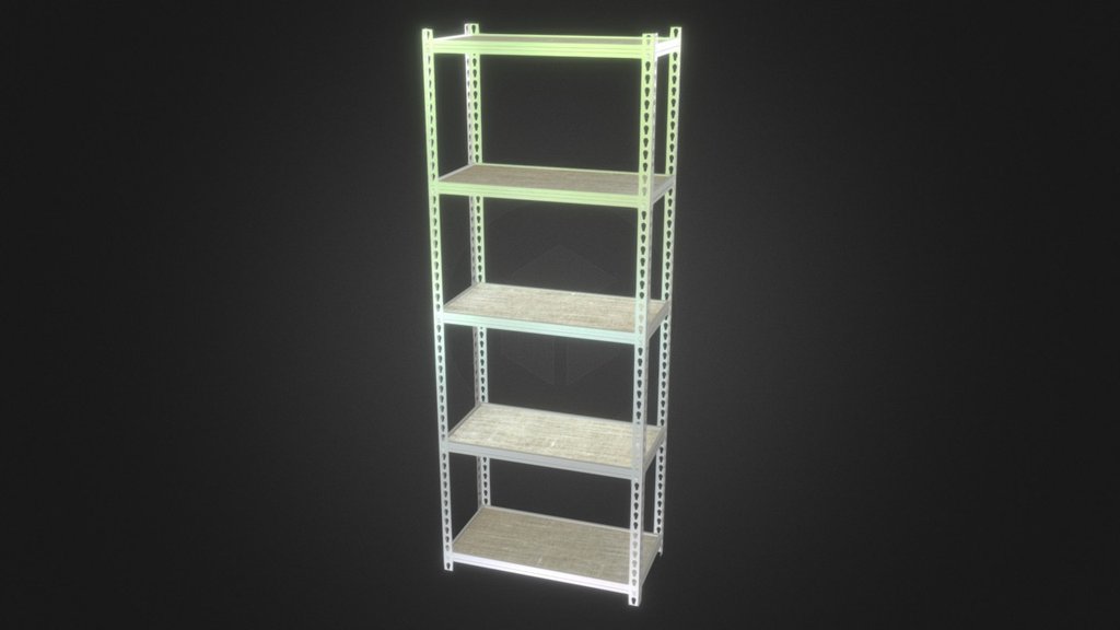 Metal Rack - 3D model by Craig Forster (@craigforster) [eb97171 ...