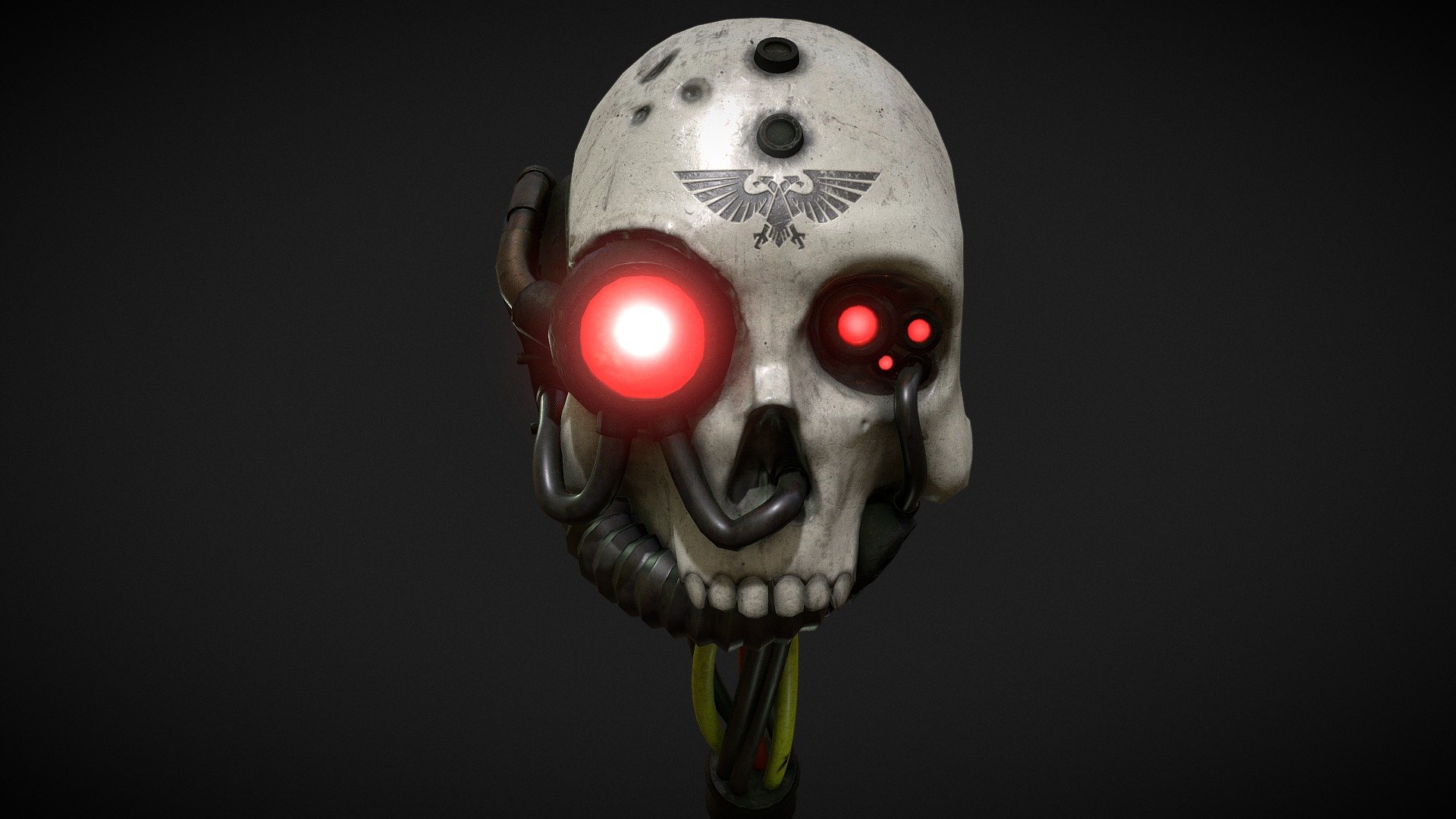 Warhammer 40k - Servo Skull - 3D model by aresdavide94 [eb974d6 ...