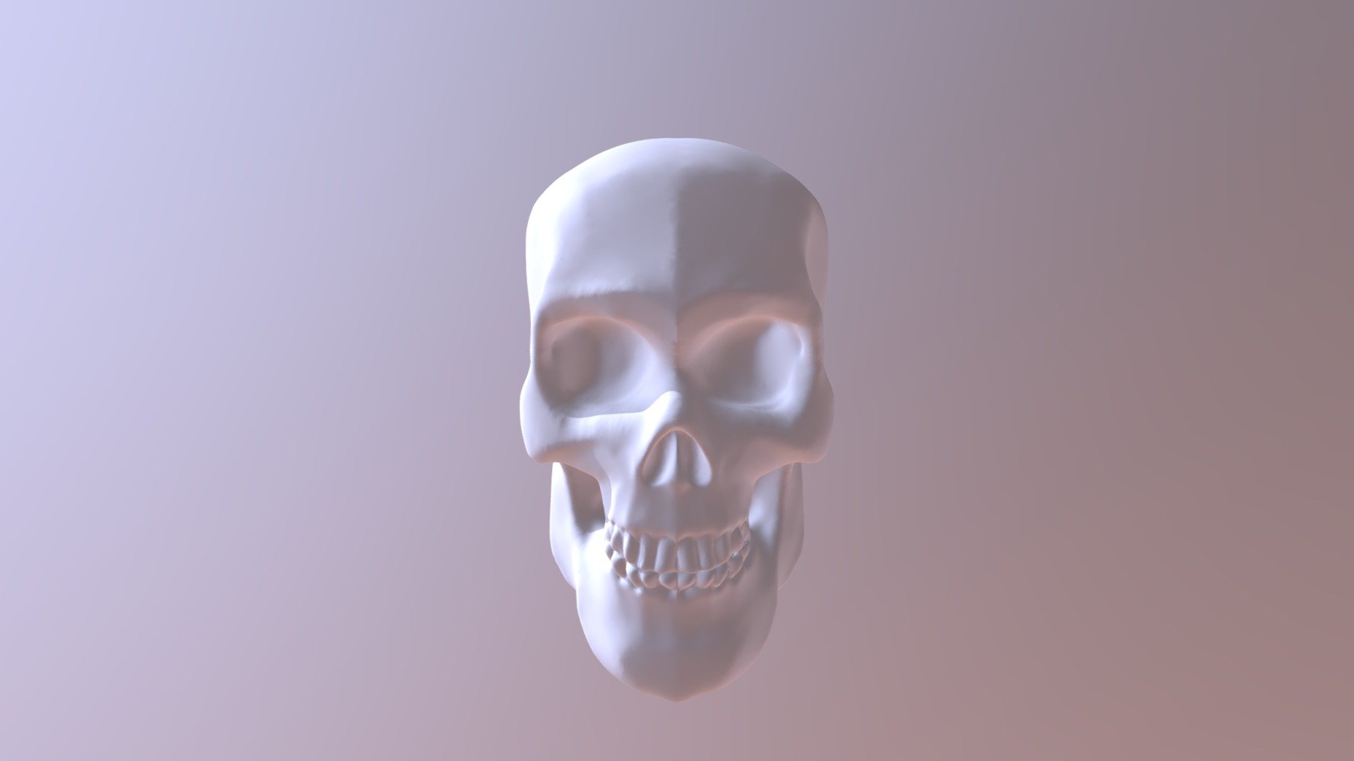 Skull Practice - 3D model by yezzat [eb98069] - Sketchfab