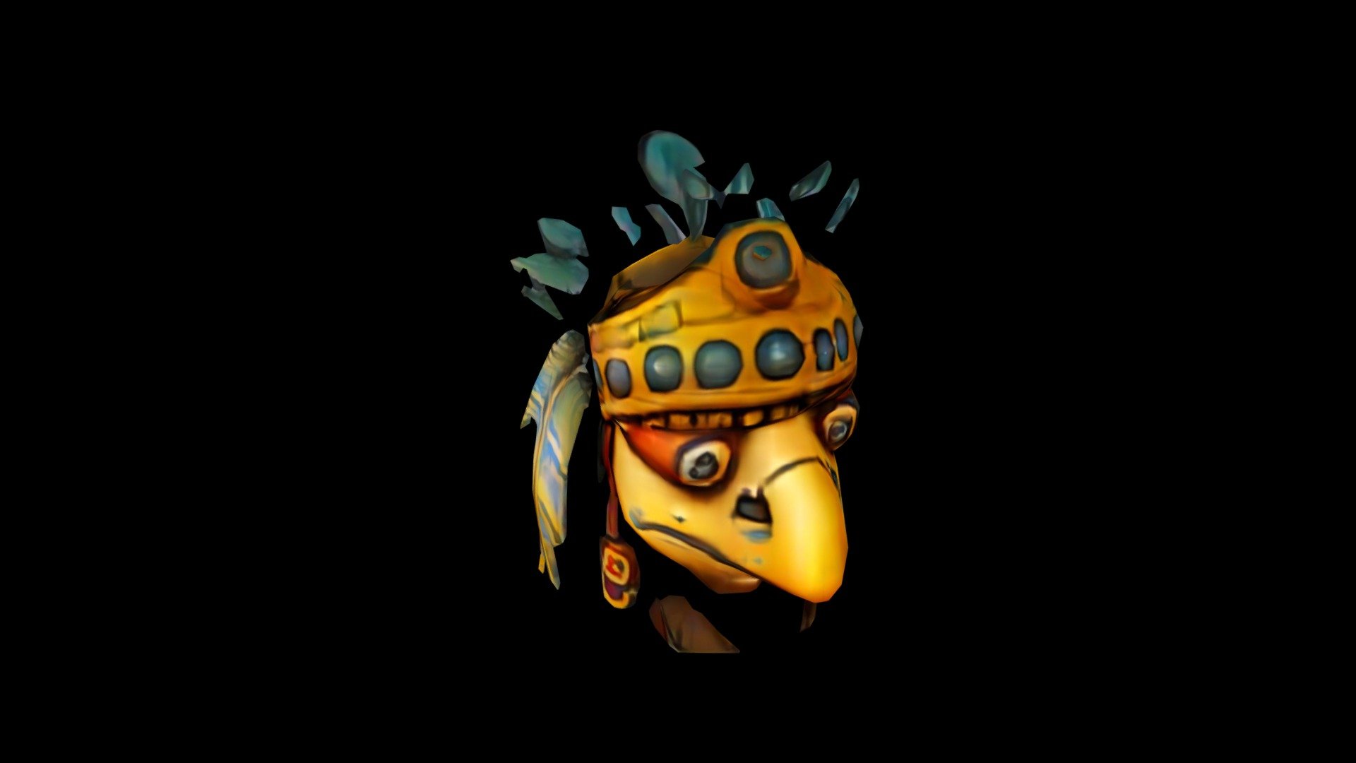 "The Animated Wood Figure Adventure Snout" Carto - Download Free 3D ...