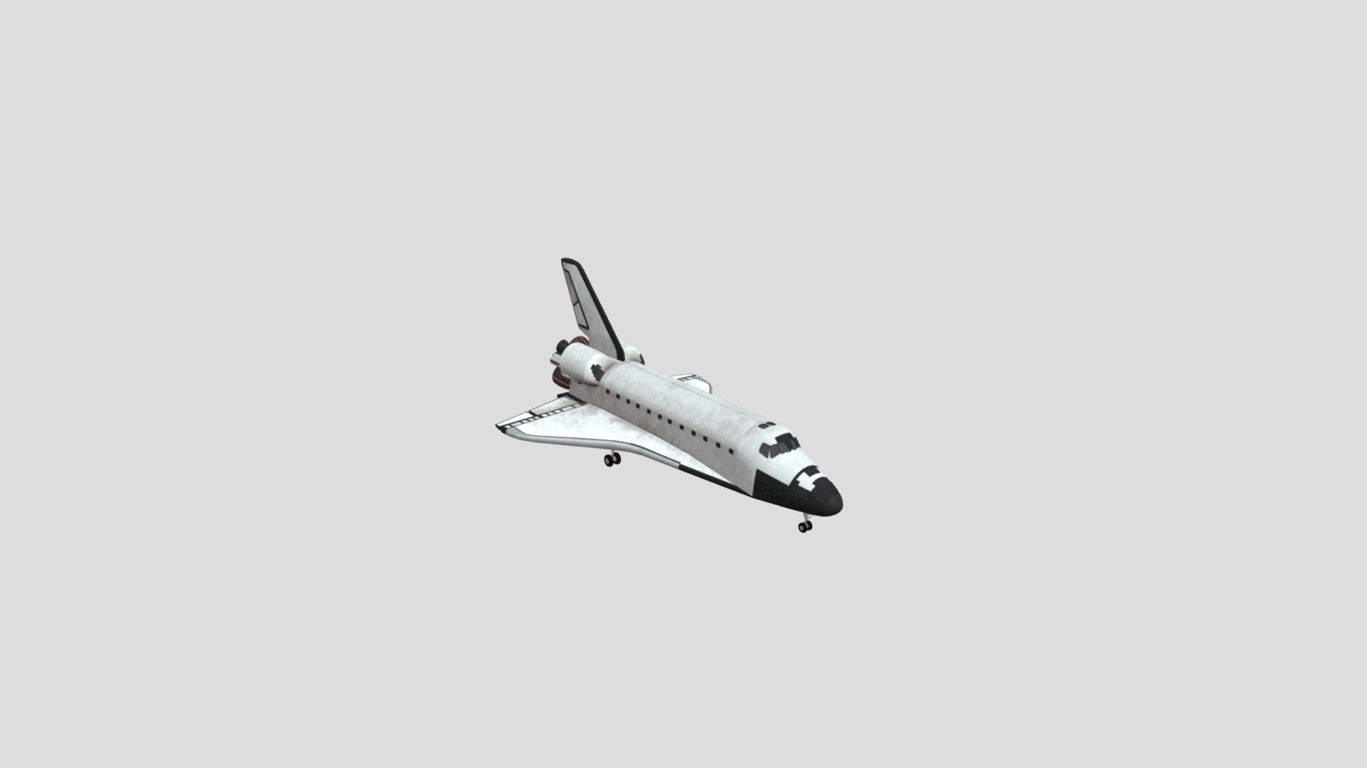 space shuttle - 3D model by akioMASKA [eb9942a] - Sketchfab