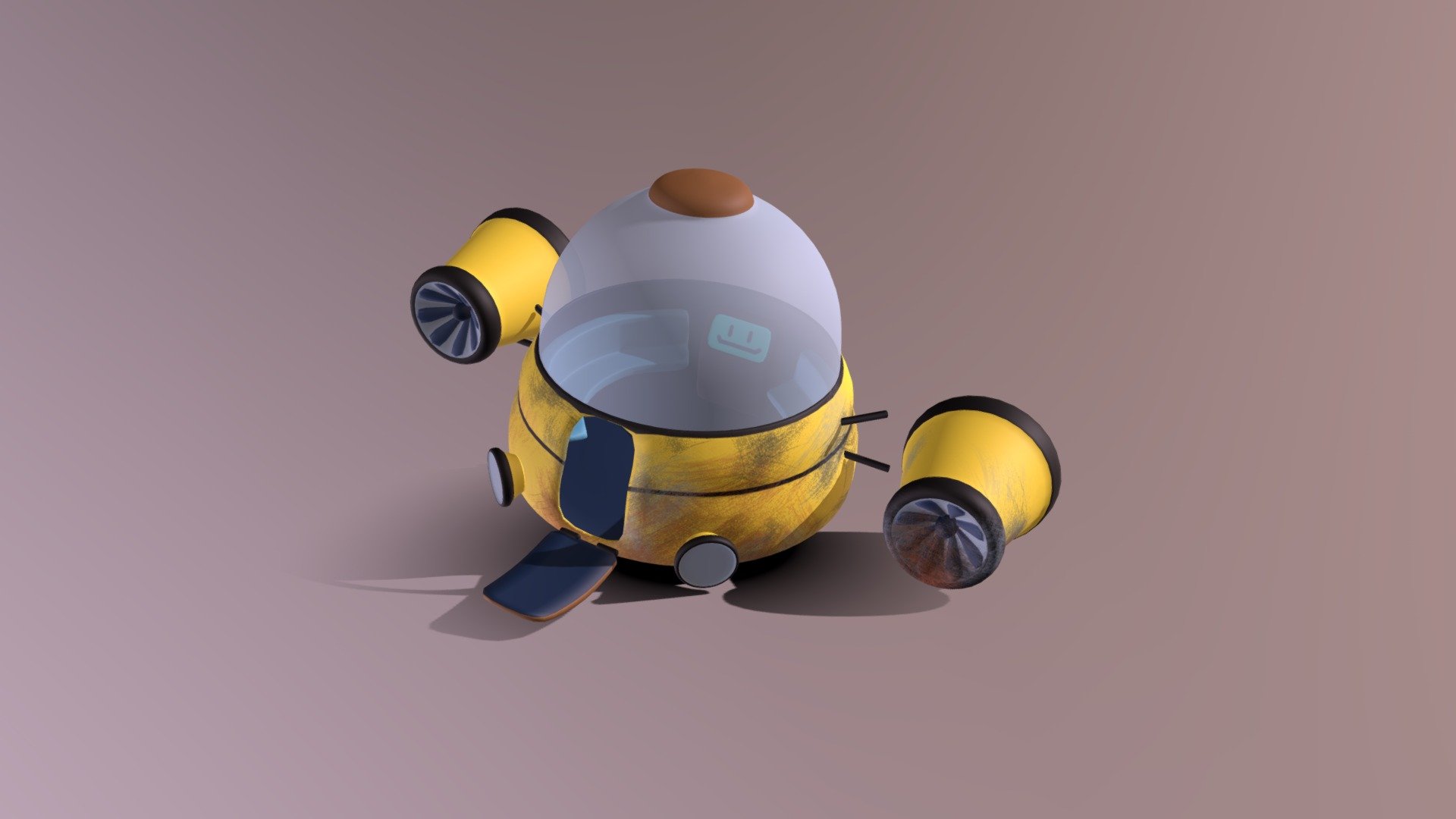 School spacechip - BROKEN - 3D model by RapazGames [eb99b08] - Sketchfab