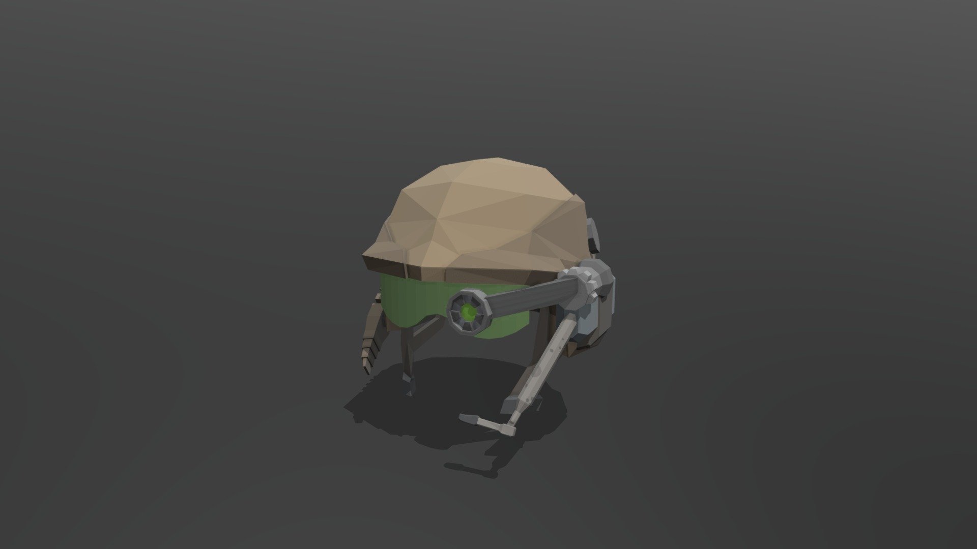 Commanders Helmet - 3D model by CaptnSp00ky [eb9b73c] - Sketchfab