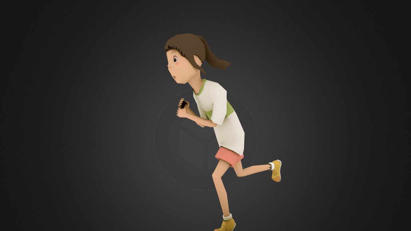 Chihiro - Caracter - 3D model by Maxence Leret d'Aubigny (@ahurig ...