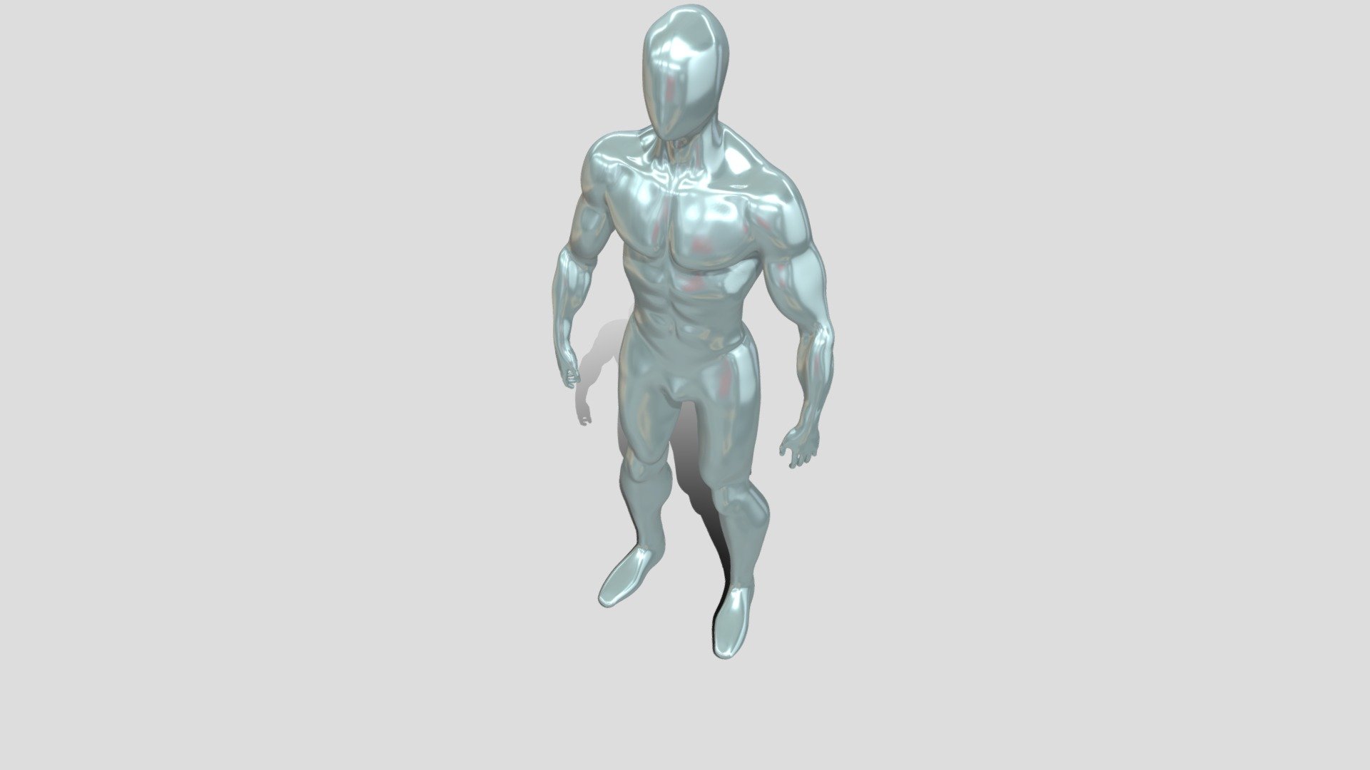 Metallic Man - Download Free 3D model by Emilio.Gallo [eb9c4c7] - Sketchfab