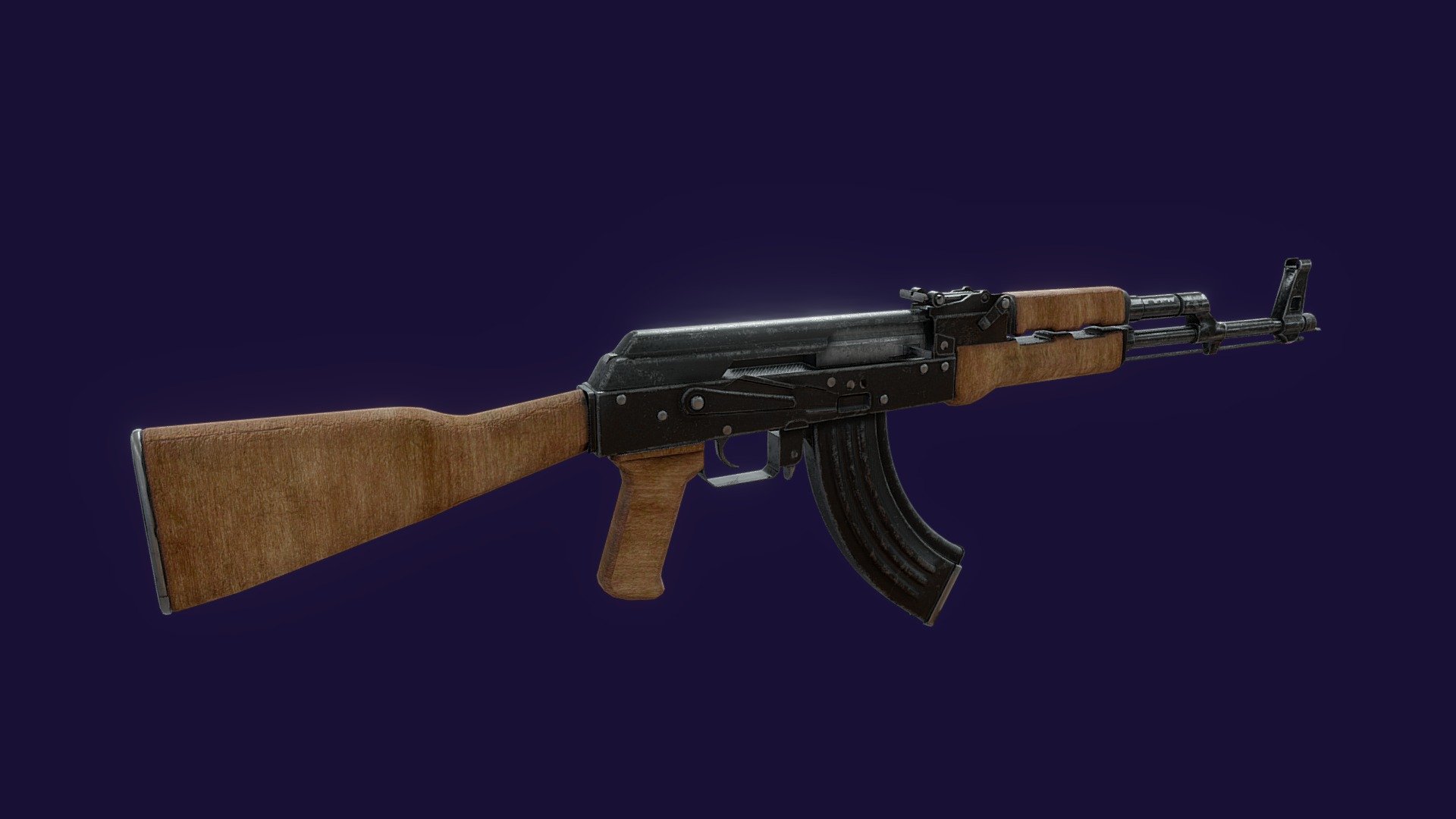 AKM - Download Free 3D model by Jusai (@nurbolnygmanov) [eb9d532 ...