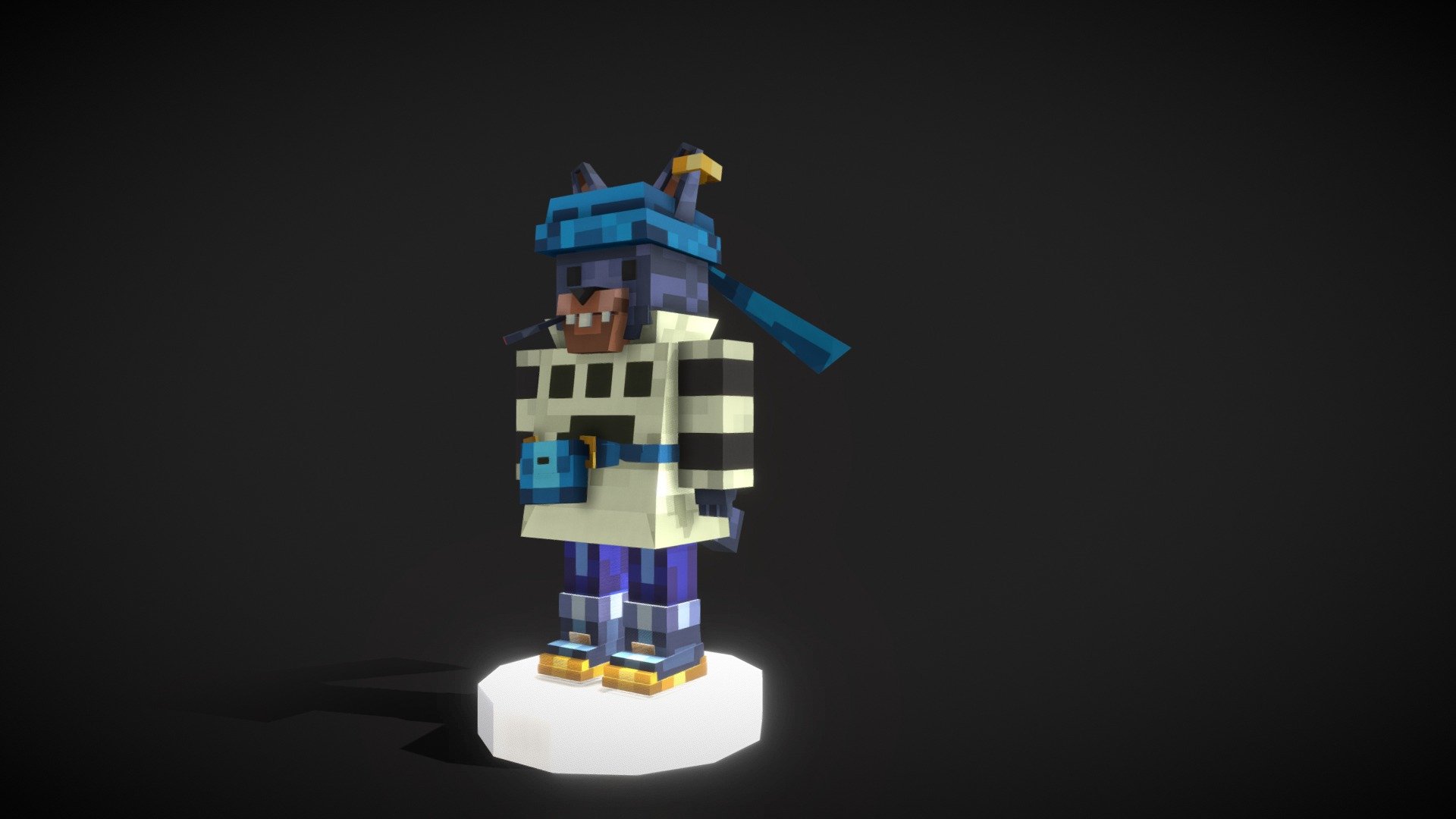 Boby bob - 3D model by smartartmade [eb9eabb] - Sketchfab