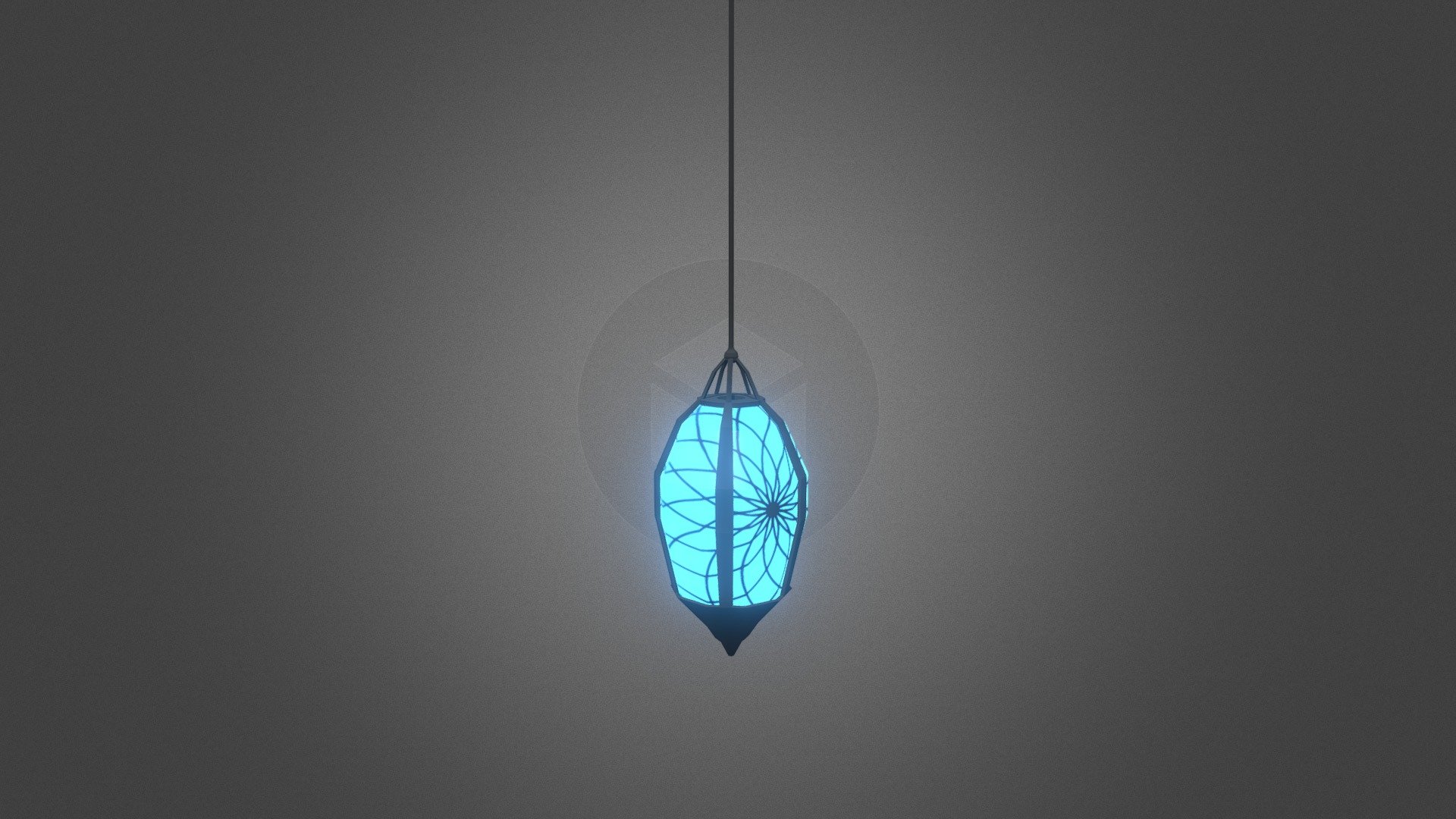 Hanging Fantasy Lamp - 3D model by Matthew722 [eb9ef34] - Sketchfab