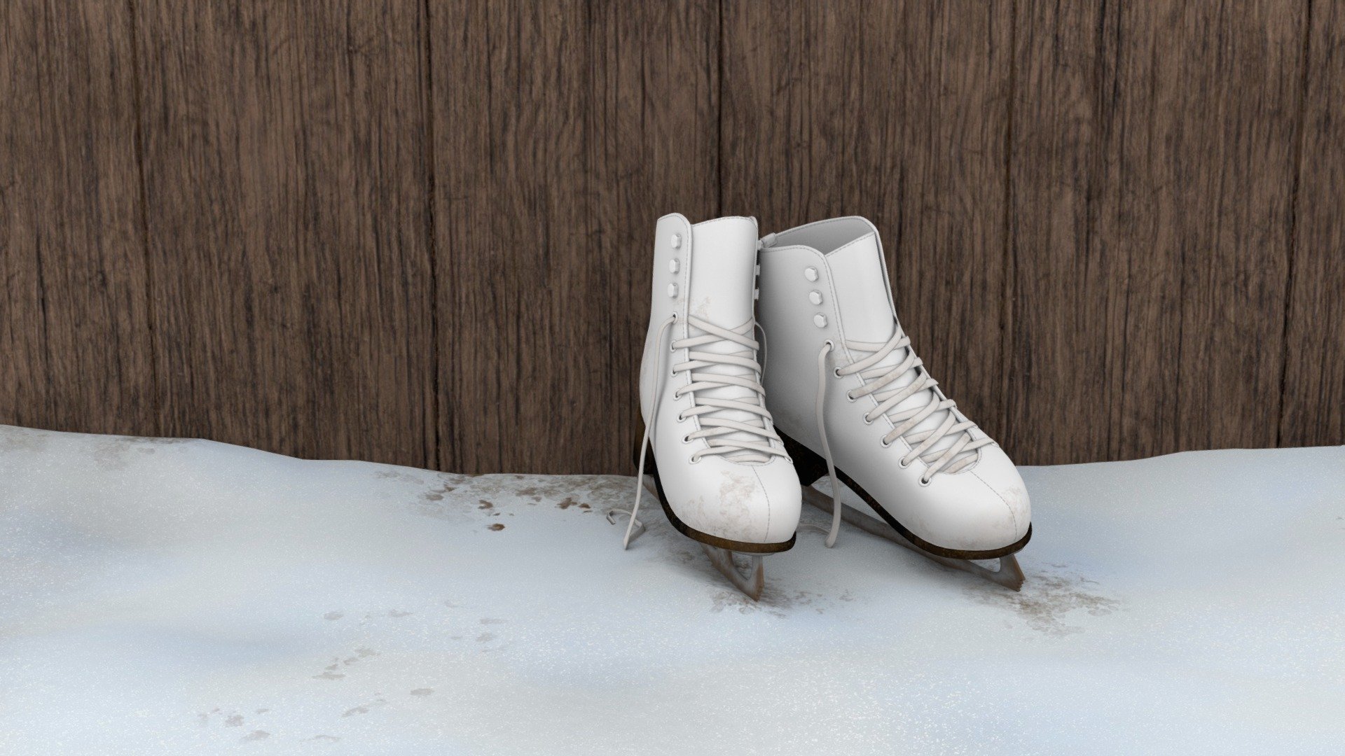 Winter Stories - Ice Skates - 3D model by sydniekay [eb9fd4f] - Sketchfab