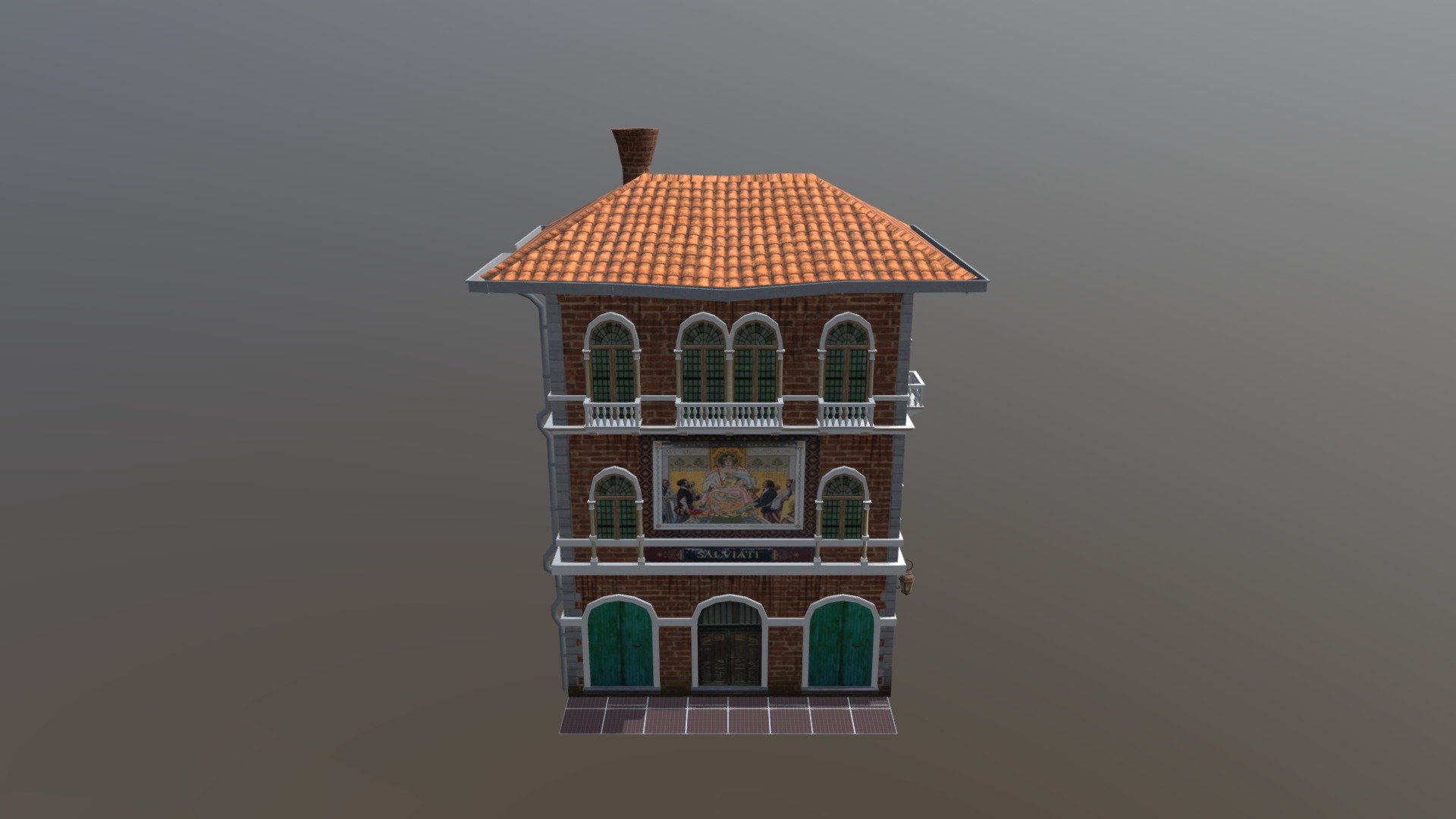 Venice House 01 - 3D model by JarnoVR [eba0aa4] - Sketchfab