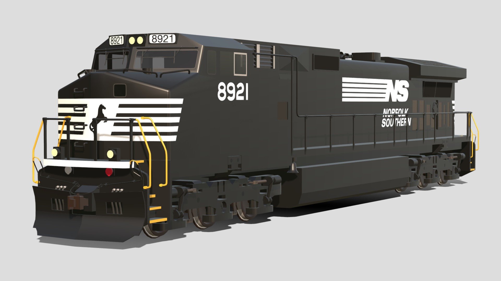 Norfolk Southern General Electric Dash 9-44CW - Download Free 3D model by OUTPISTON [eba372f ...