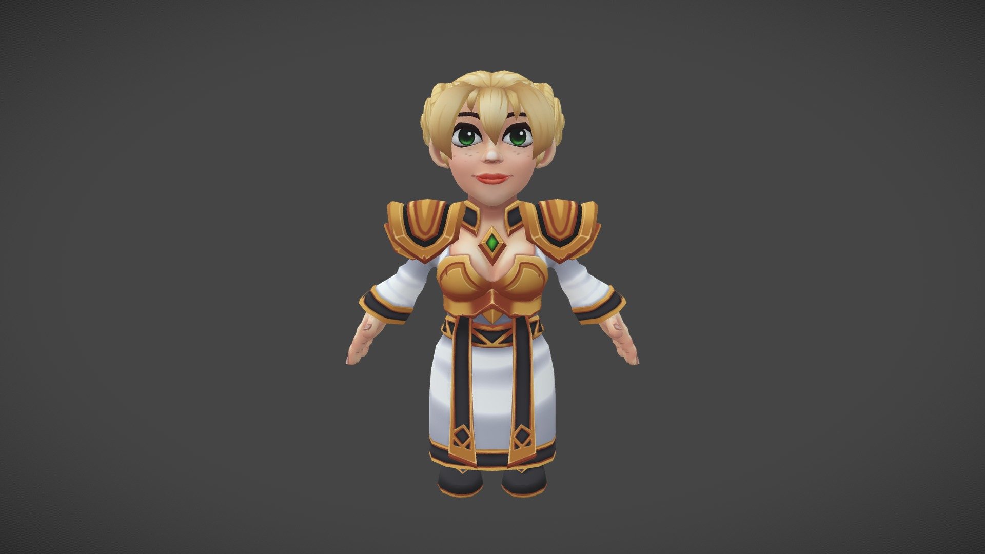 Chromie - 3D model by cwsiow [eba4528] - Sketchfab