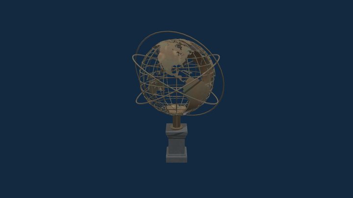 Globe 3D models - Sketchfab