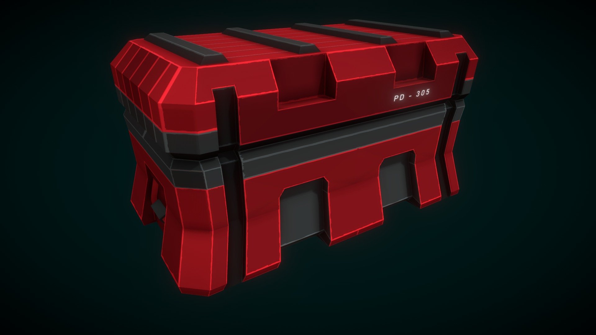 Loot Boxes Generic Chest B - 3D model by Daniel Sturing (@DanielSturing ...