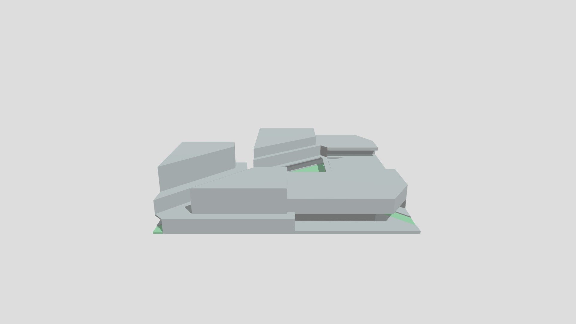 Site Plan Model - 3D model by mkraiem [eba71d2] - Sketchfab