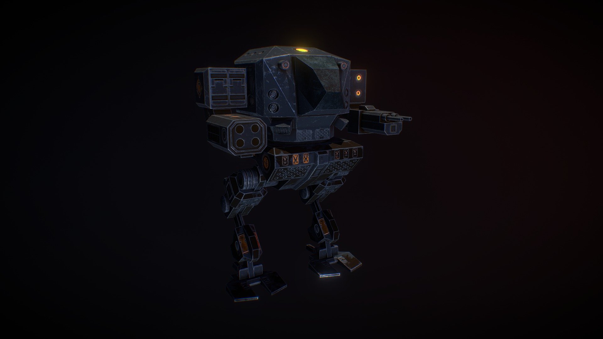 Tank 03 LP(Mecha) - 3D model by Aki_Kato [eba7bc2] - Sketchfab
