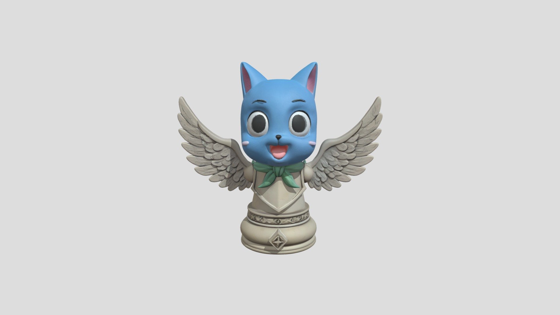 ハッピ happy chess piece - Download Free 3D model by Oophtaco [ebaa3c6 ...