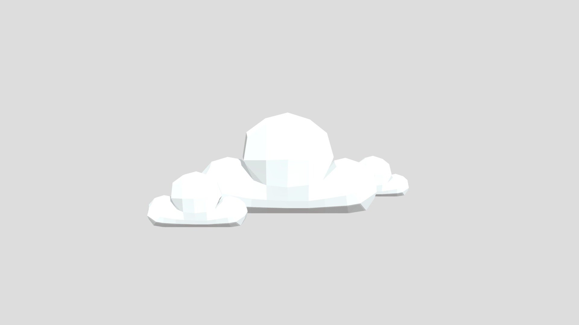 Cloud from Poly by Google - Download Free 3D model by IronEqual (@ie ...