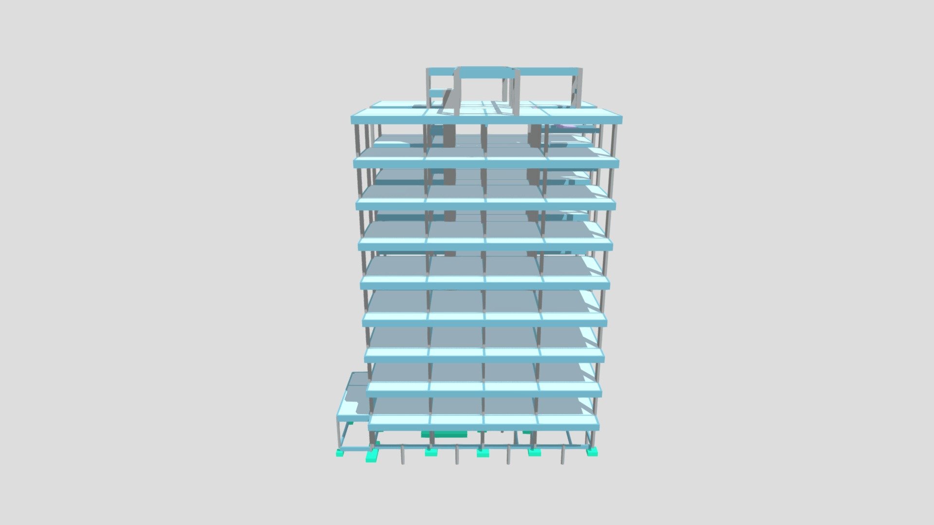 FINAL ESTRUTURAL - TROPICAL LIFE - IFC COL. - 3D model by Nathan.Costa ...