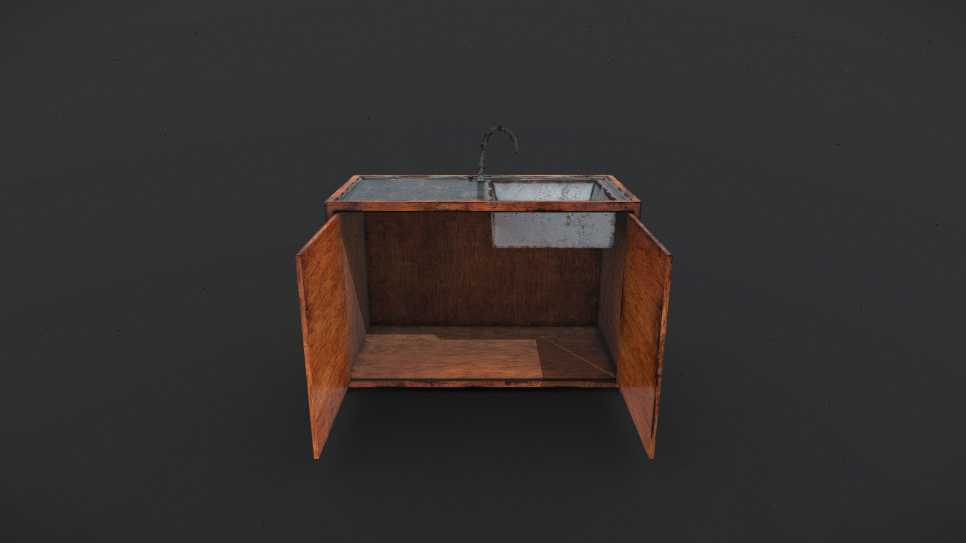 Sink - "SMU" Game Asset - 3D model by Simone Saccomandi ...