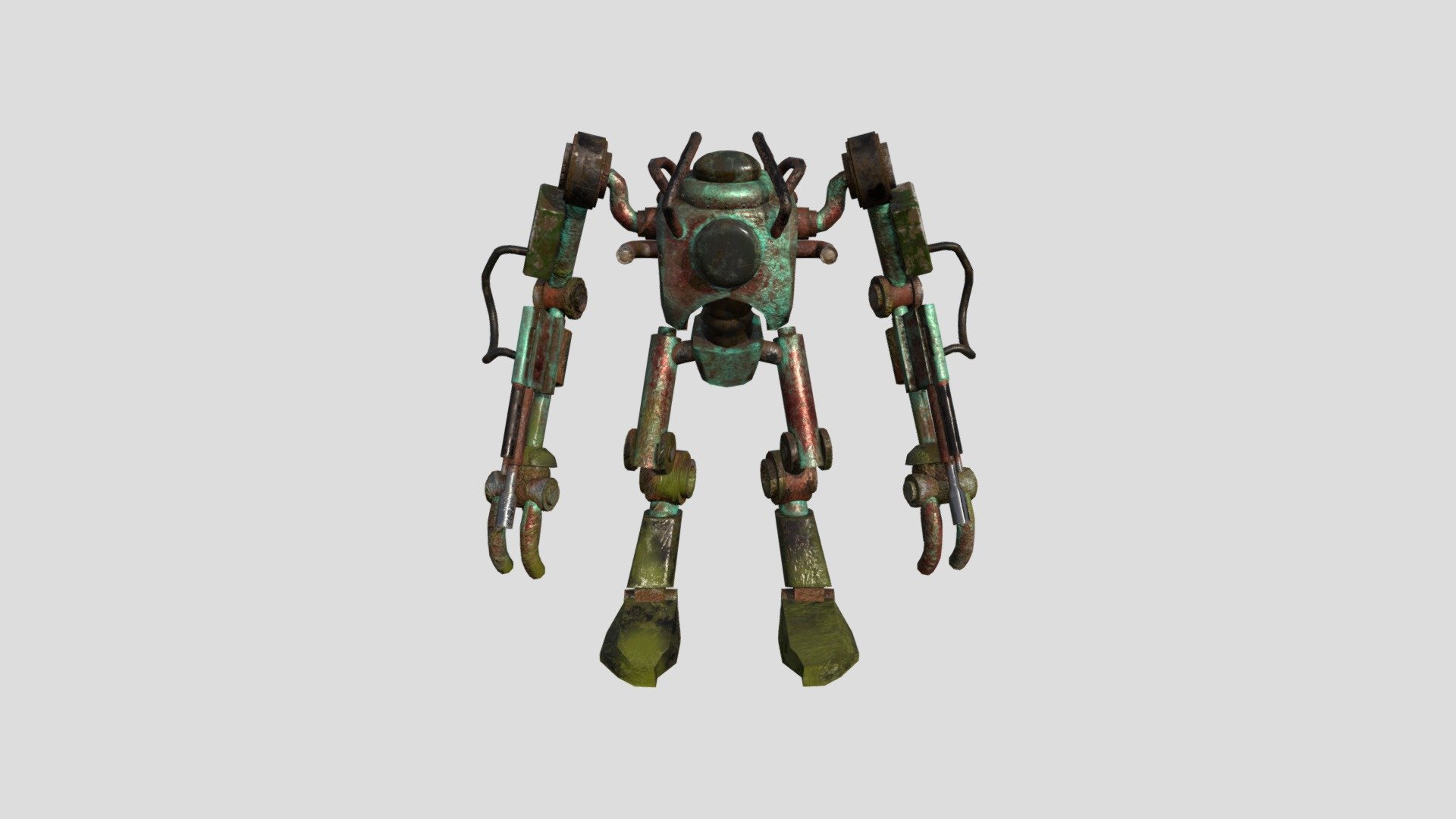 ROBOT_Substance Painter - 3D model by evelynakkermans [ebaeee4] - Sketchfab