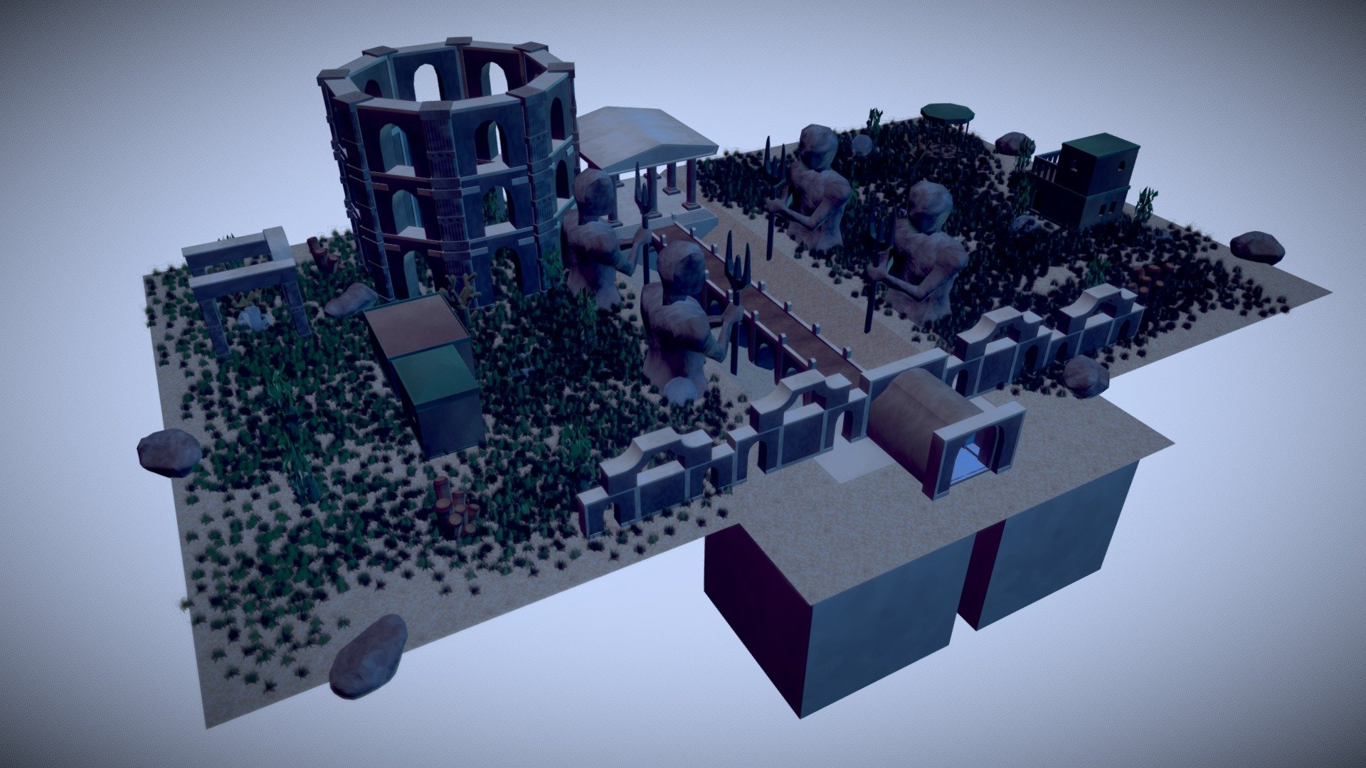 Atlantis - Download Free 3D model by Liaval [ebaf641] - Sketchfab