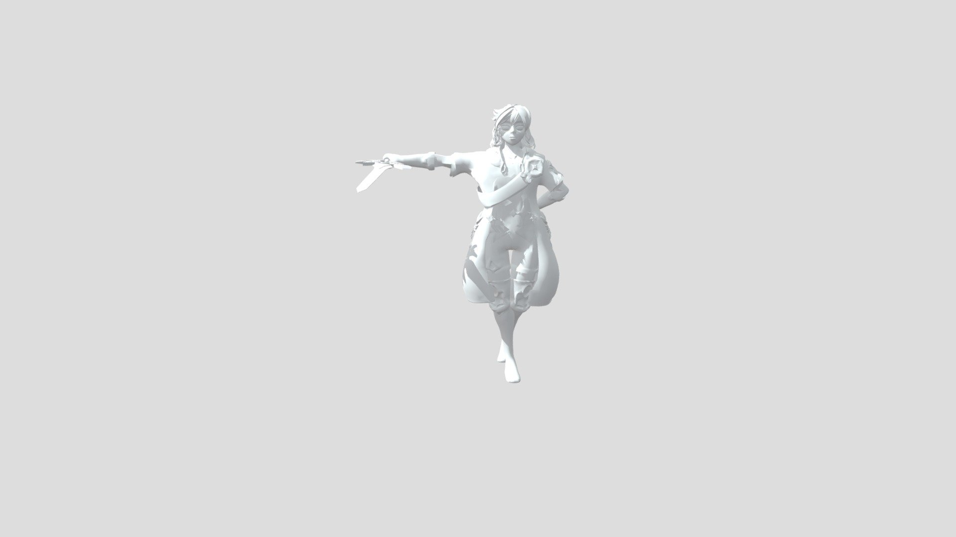 Albedo - 3D model by HaruSuzuki [ebb009c] - Sketchfab