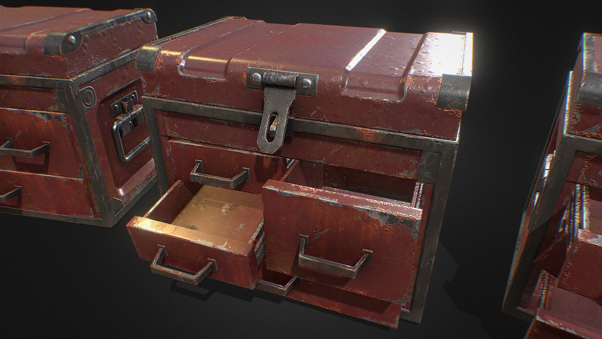 Tool Crate Drawer - 3D model by Polypix Studios ...