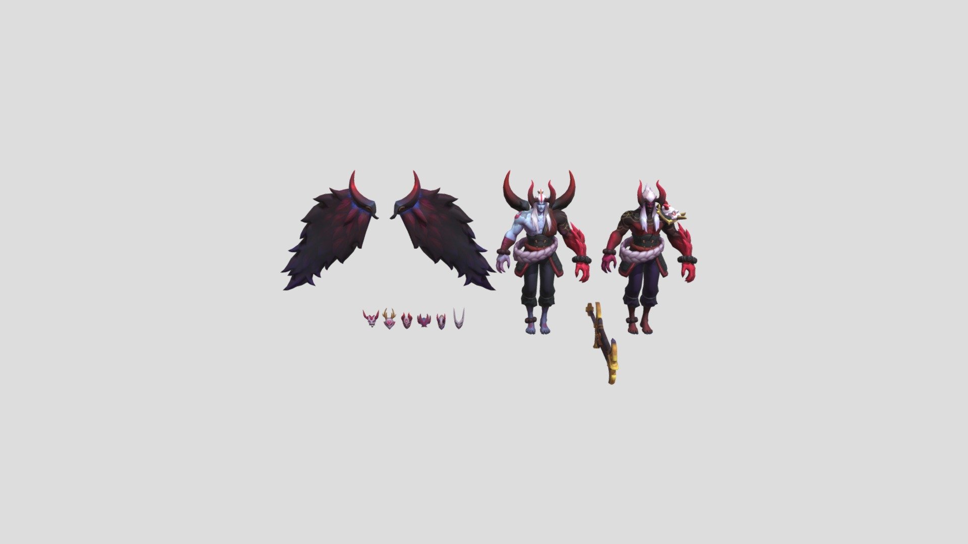 Aatrox Skin07 - 3D model by Ruma [ebb2ebb] - Sketchfab